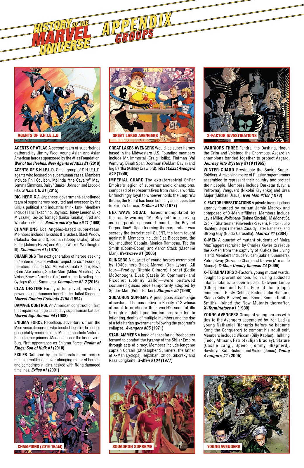 Read online History of the Marvel Universe (2019) comic - Issue #6