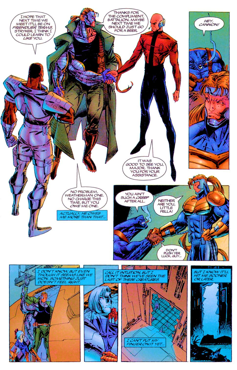 Read online Codename: Strykeforce comic - Issue #7