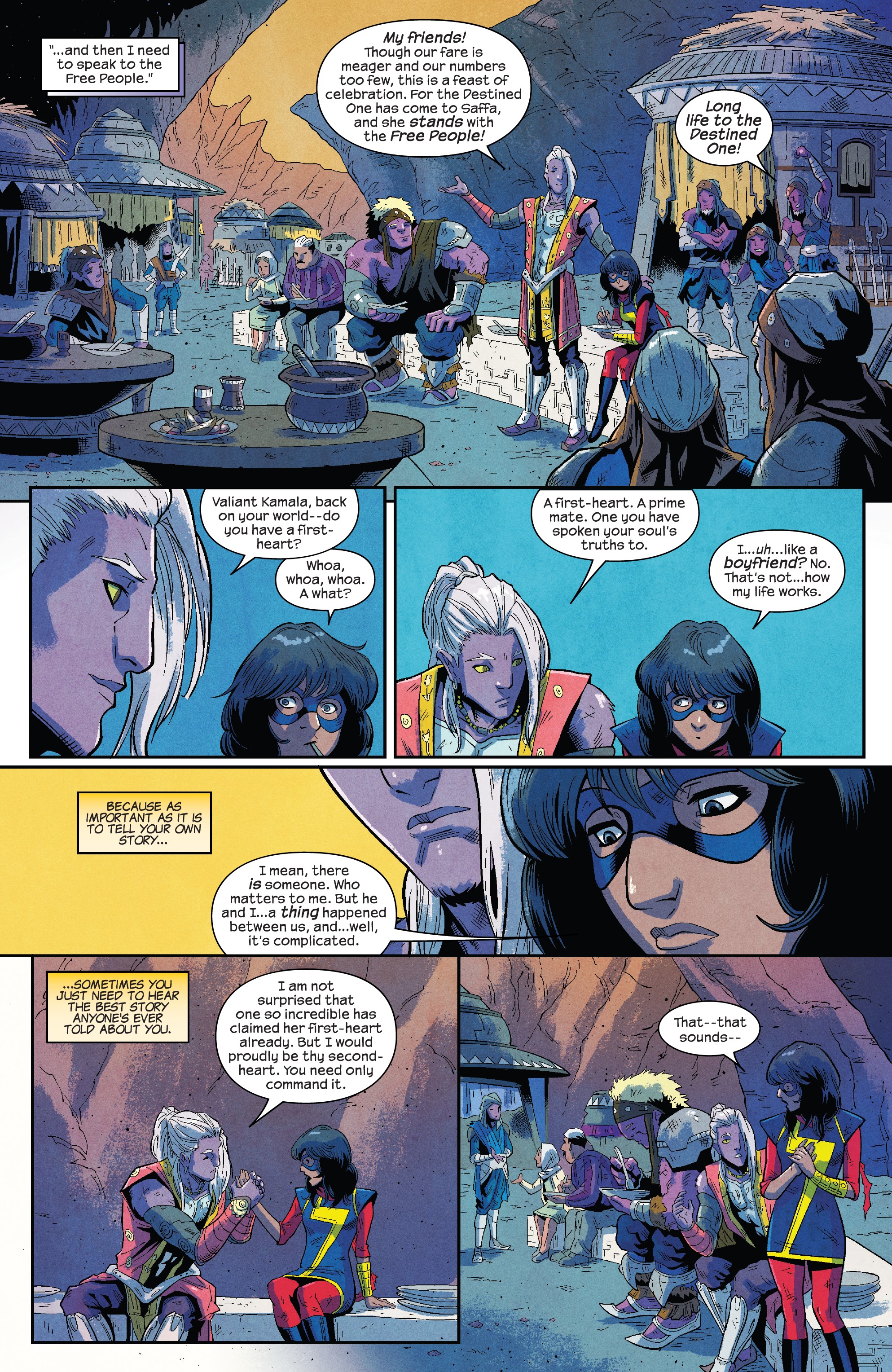 Read online Magnificent Ms. Marvel comic - Issue #4