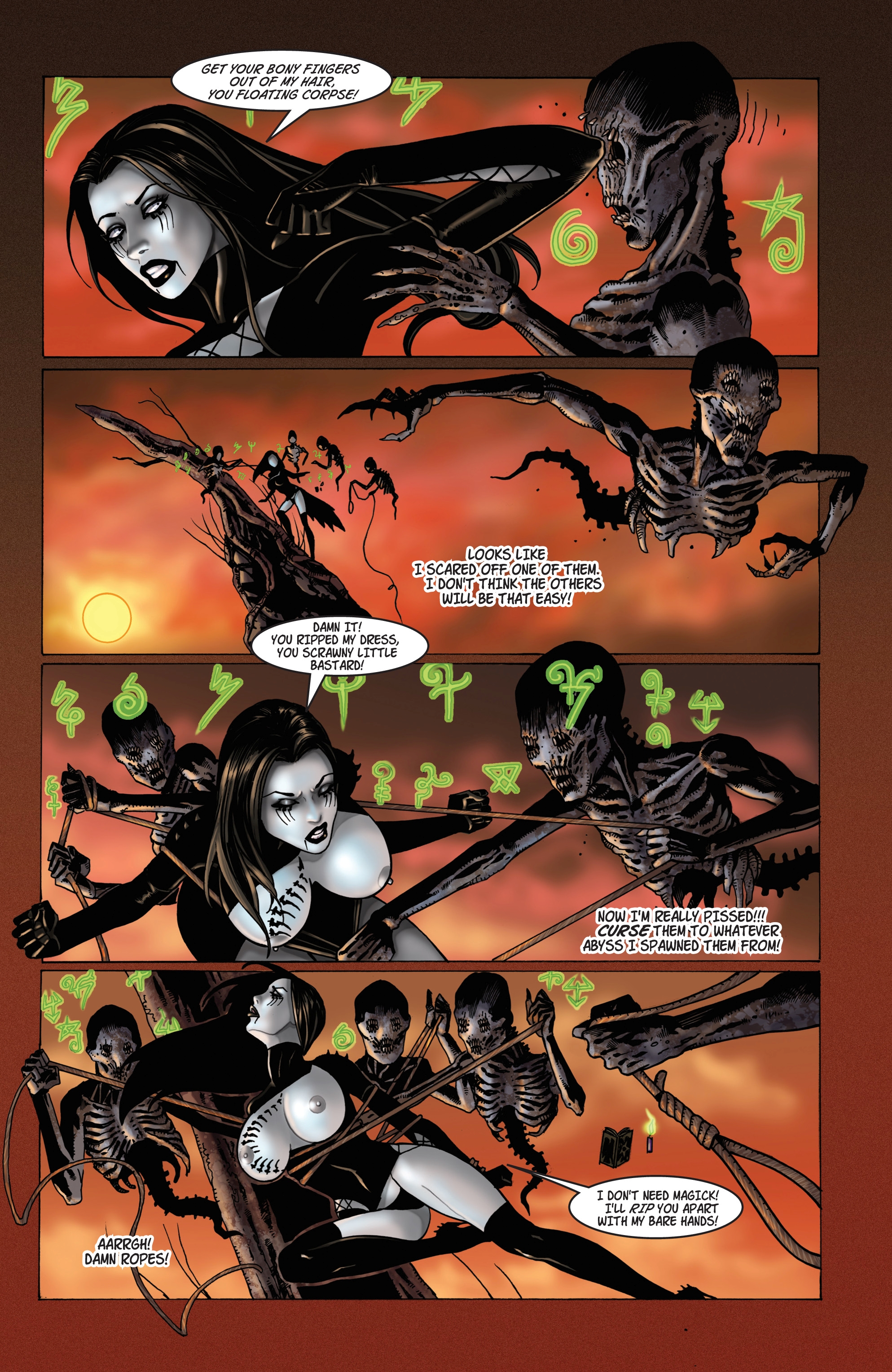 Read online Tarot: Witch of the Black Rose comic - Issue #91
