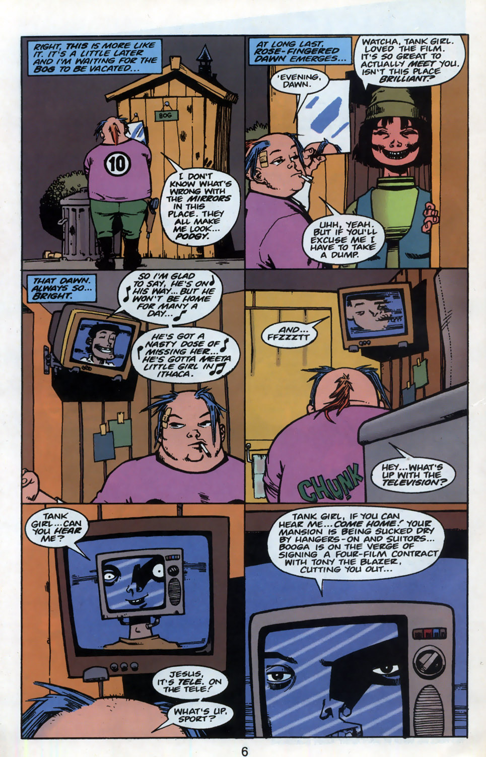 Read online Tank Girl: The Odyssey comic - Issue #1