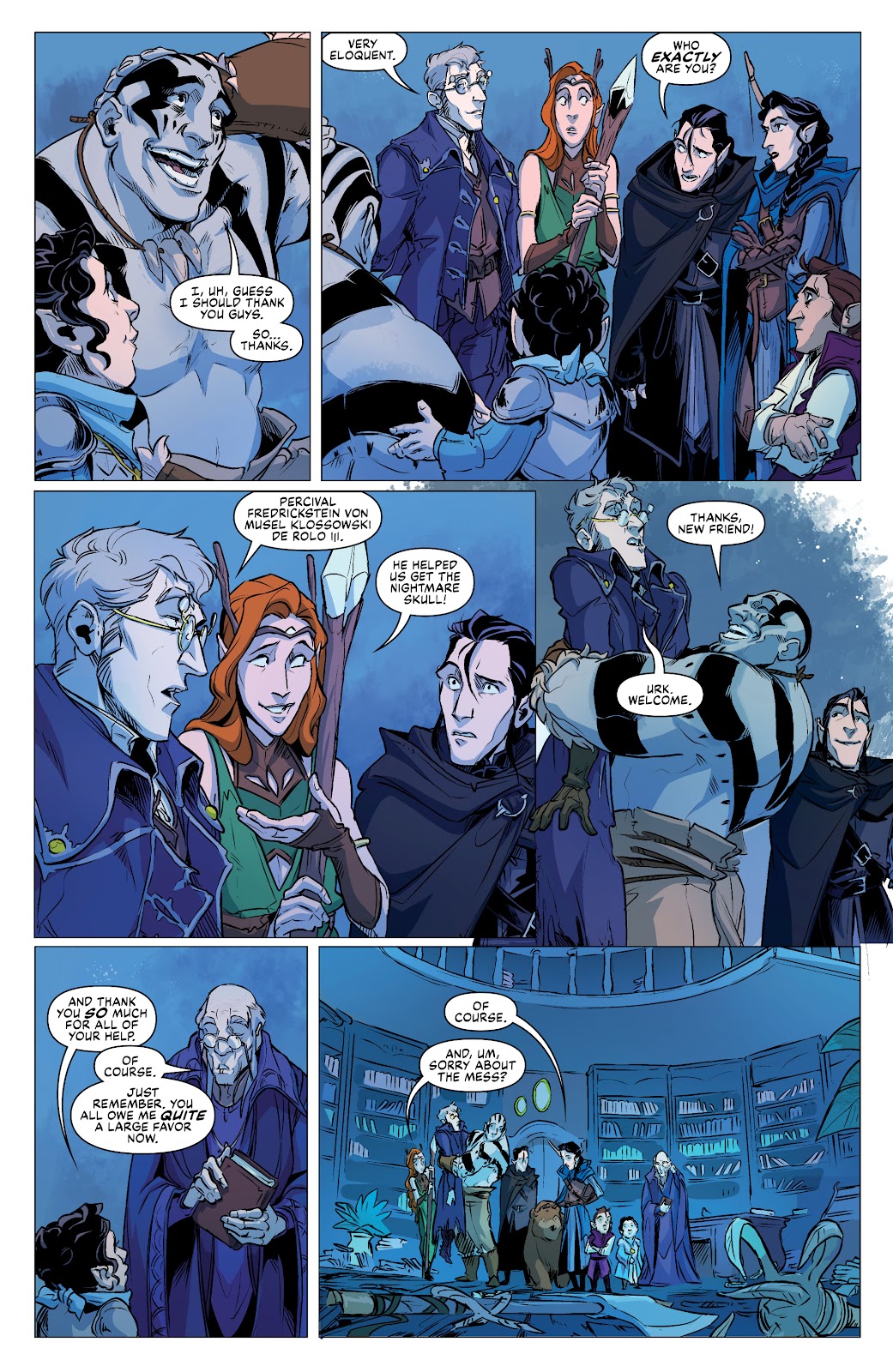 Read online Critical Role Vox Machina Origins comic - Issue #6