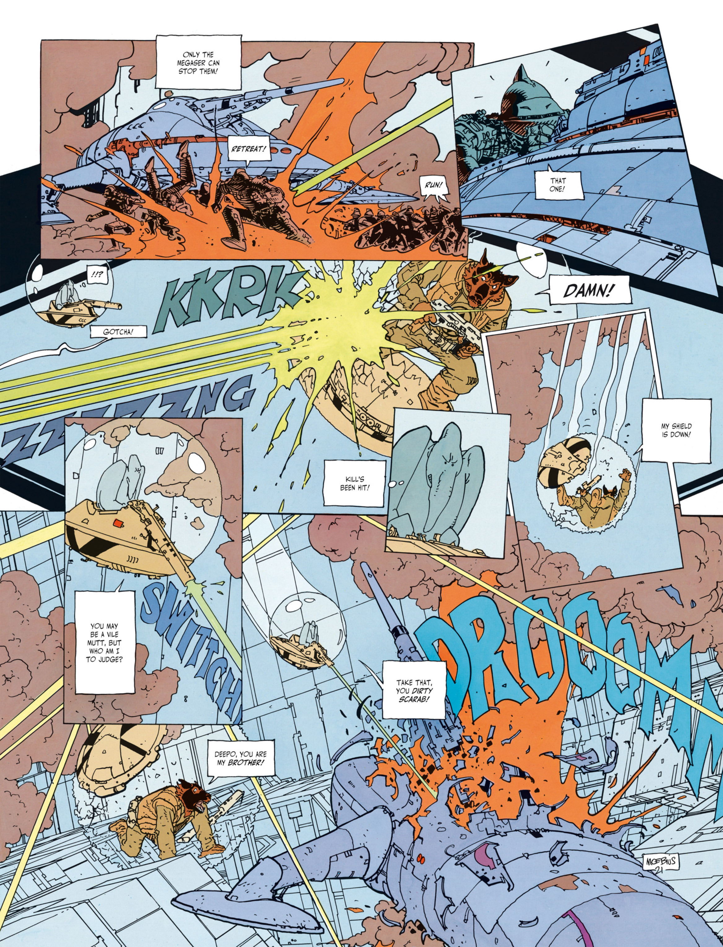 Read online The Incal comic - Issue # TPB 5