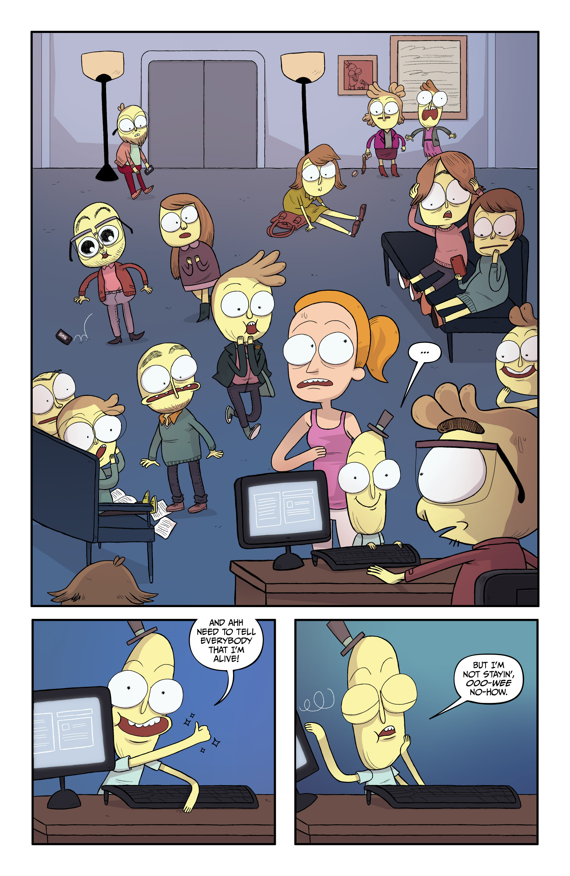 Read online Rick and Morty: Lil' Poopy Superstar comic - Issue #2