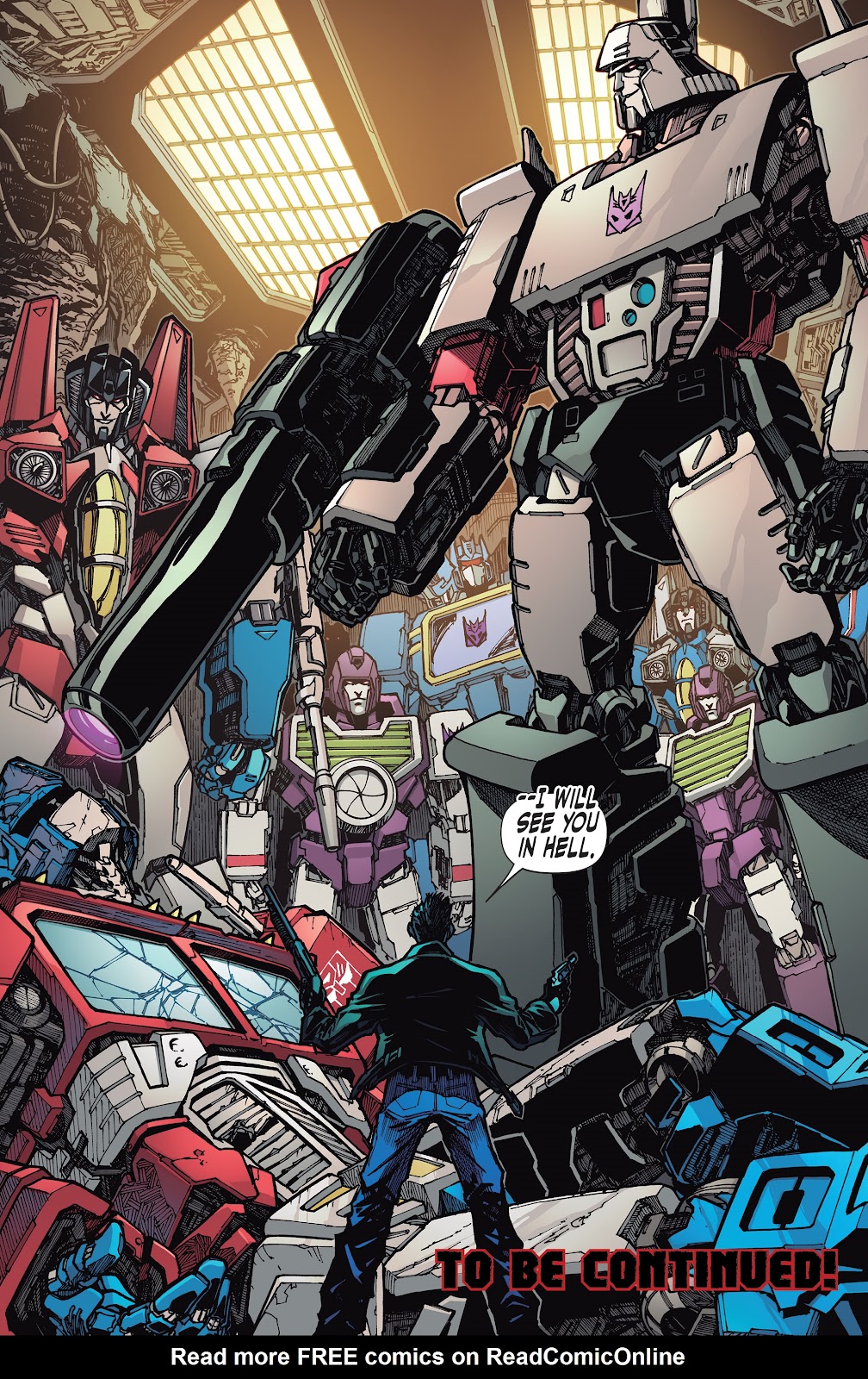 Read online Transformers vs. the Terminator comic - Issue #1