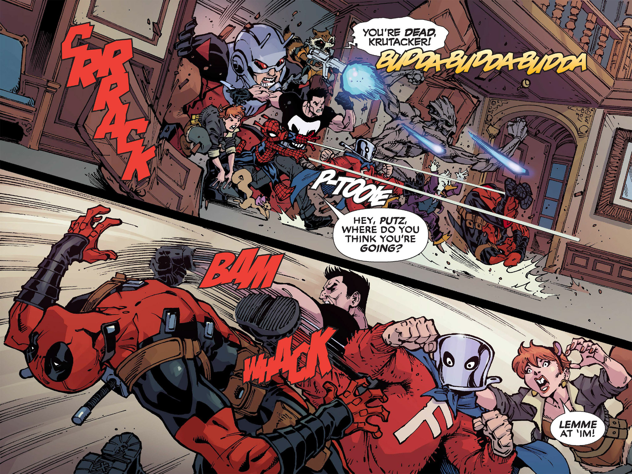 Read online Deadpool: Too Soon? Infinite Comic comic - Issue #1