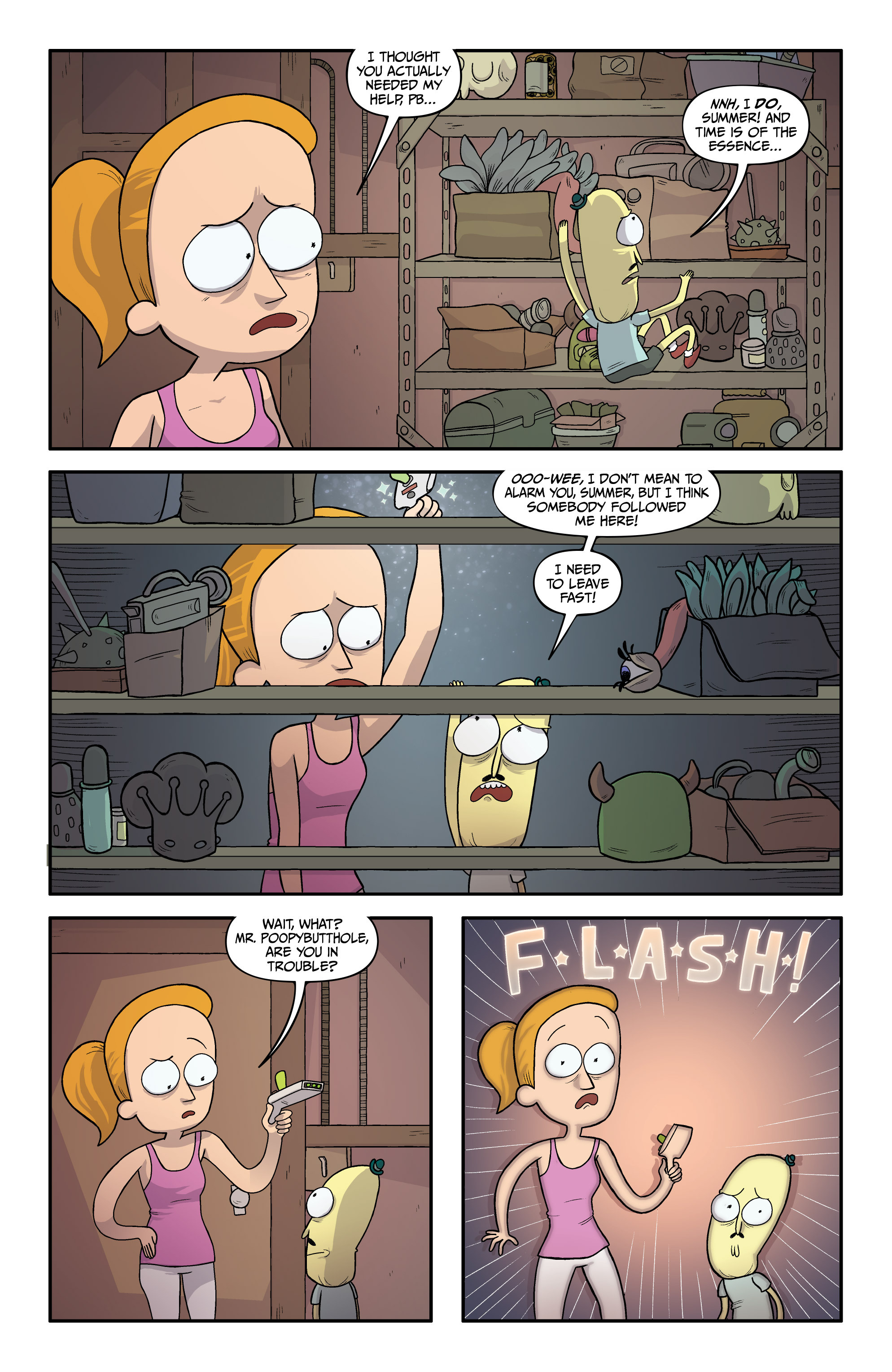 Read online Rick and Morty: Lil' Poopy Superstar comic - Issue #1