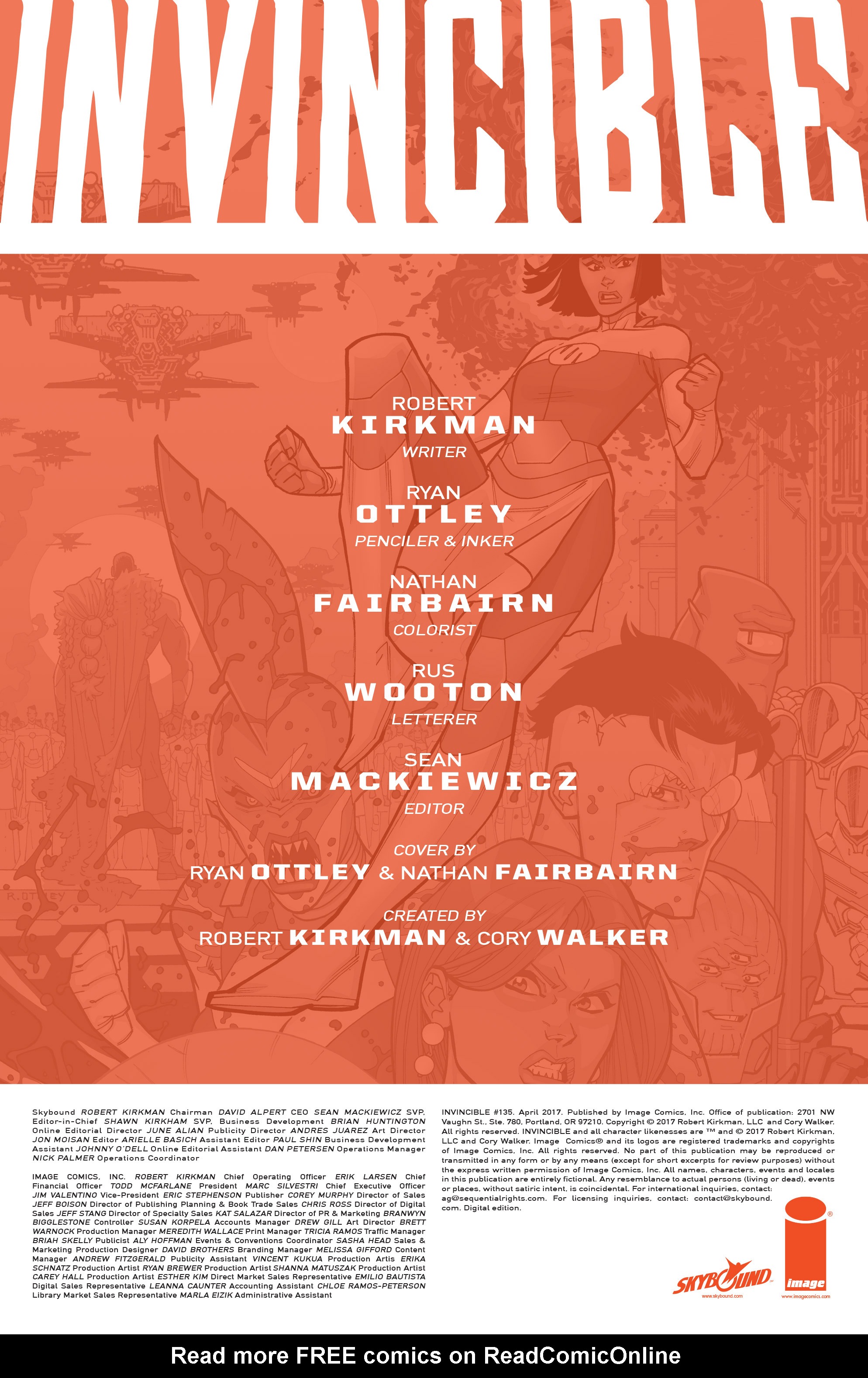 Read online Invincible comic - Issue #135