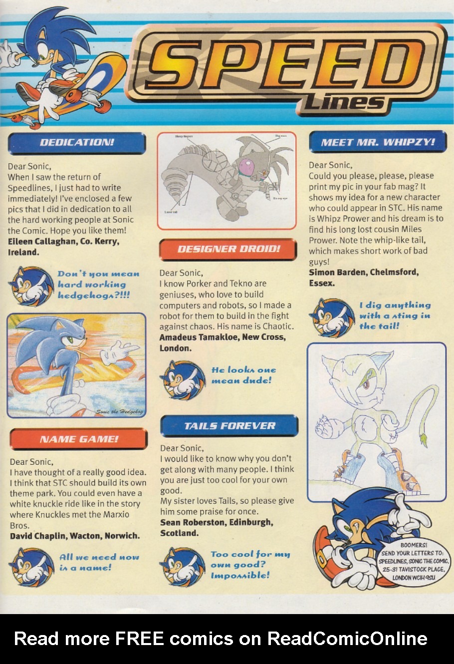 Read online Sonic the Comic comic - Issue #185