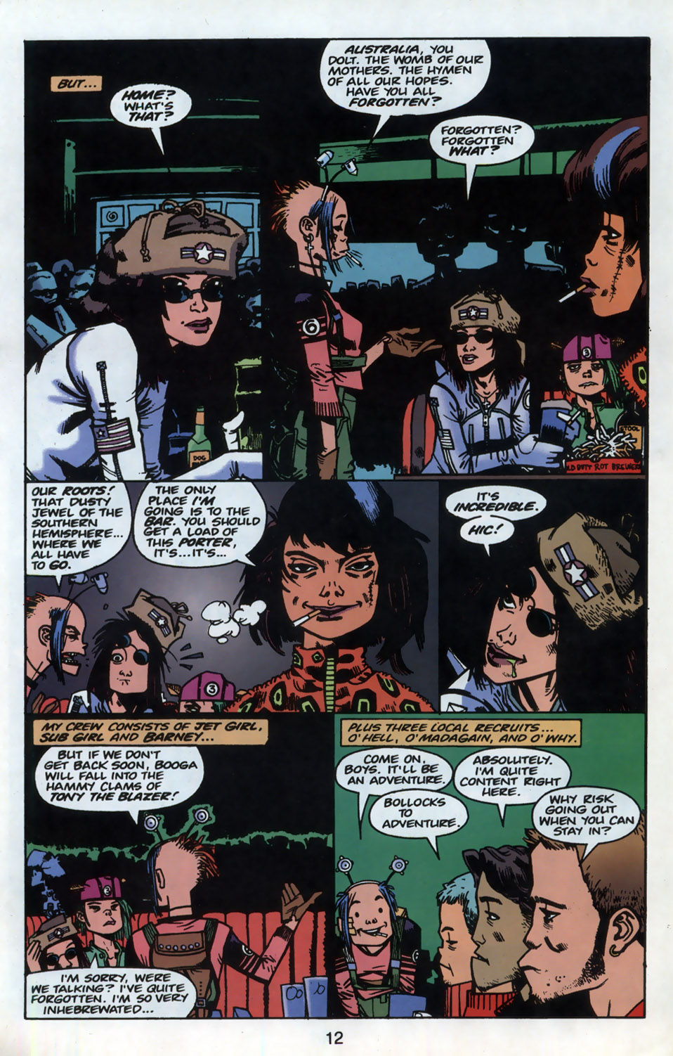 Read online Tank Girl: The Odyssey comic - Issue #1