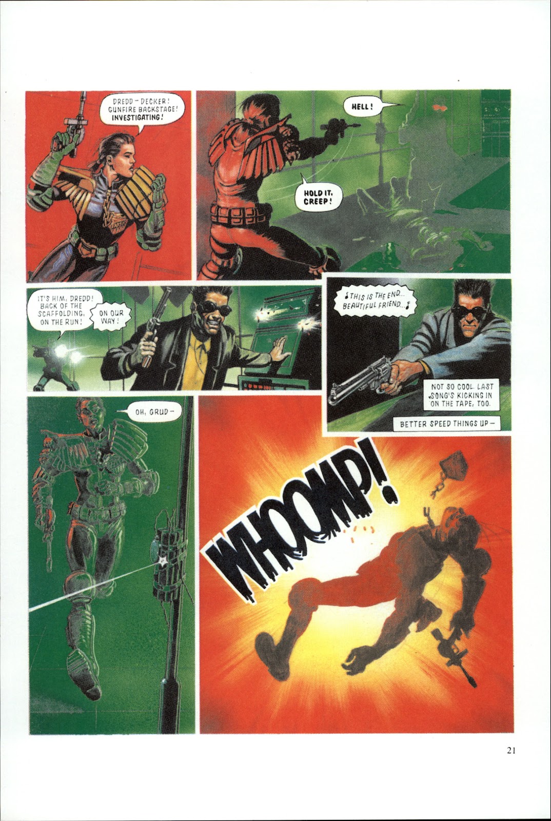 Read online Dredd Rules! comic - Issue #15