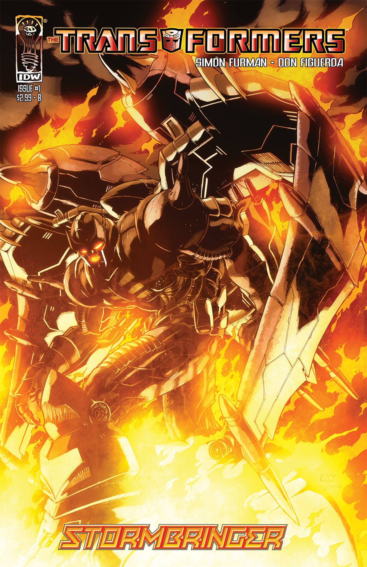 Read online The Transformers: Stormbringer comic - Issue #1