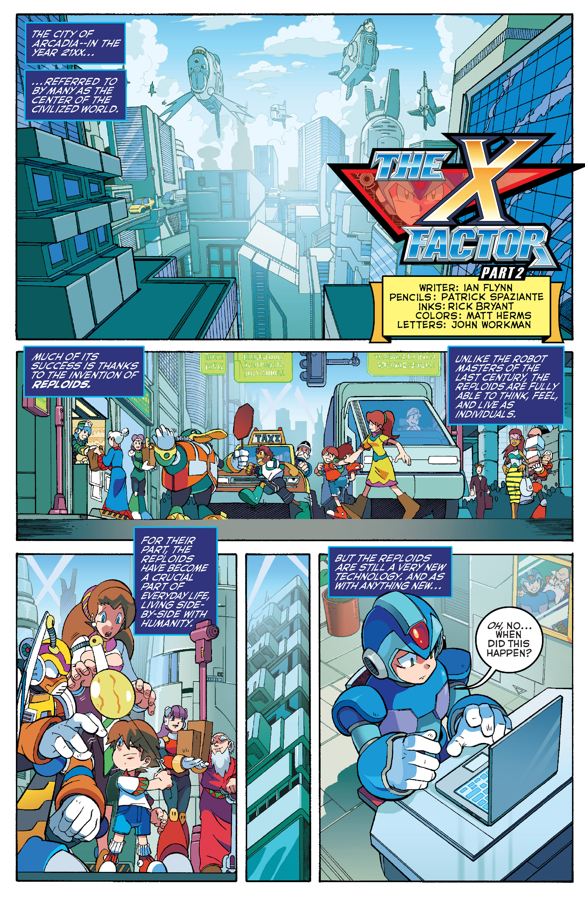 Read online Mega Man comic - Issue #35