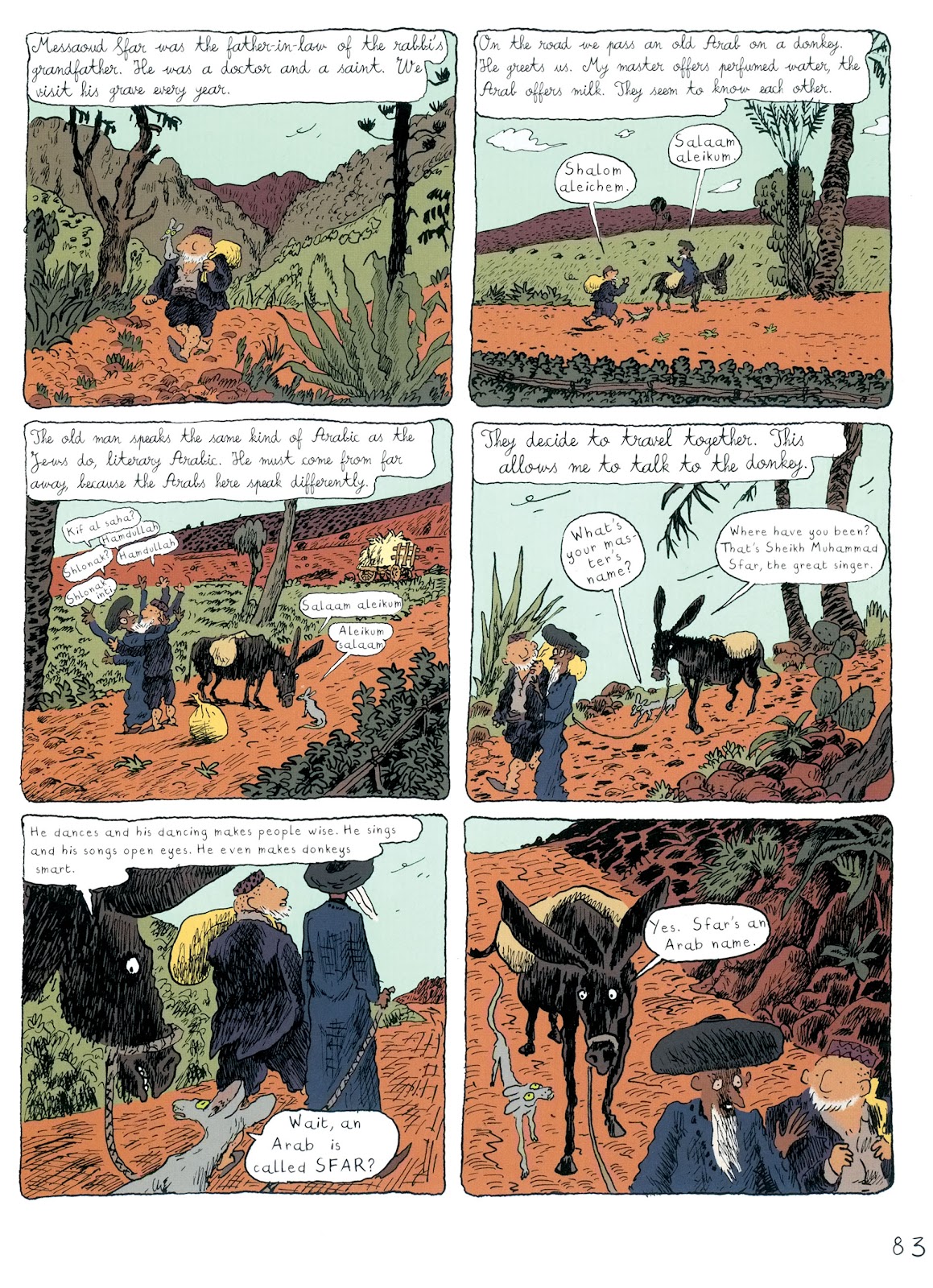 Read online The Rabbi's Cat comic - Issue # TPB 1 (Part 1)