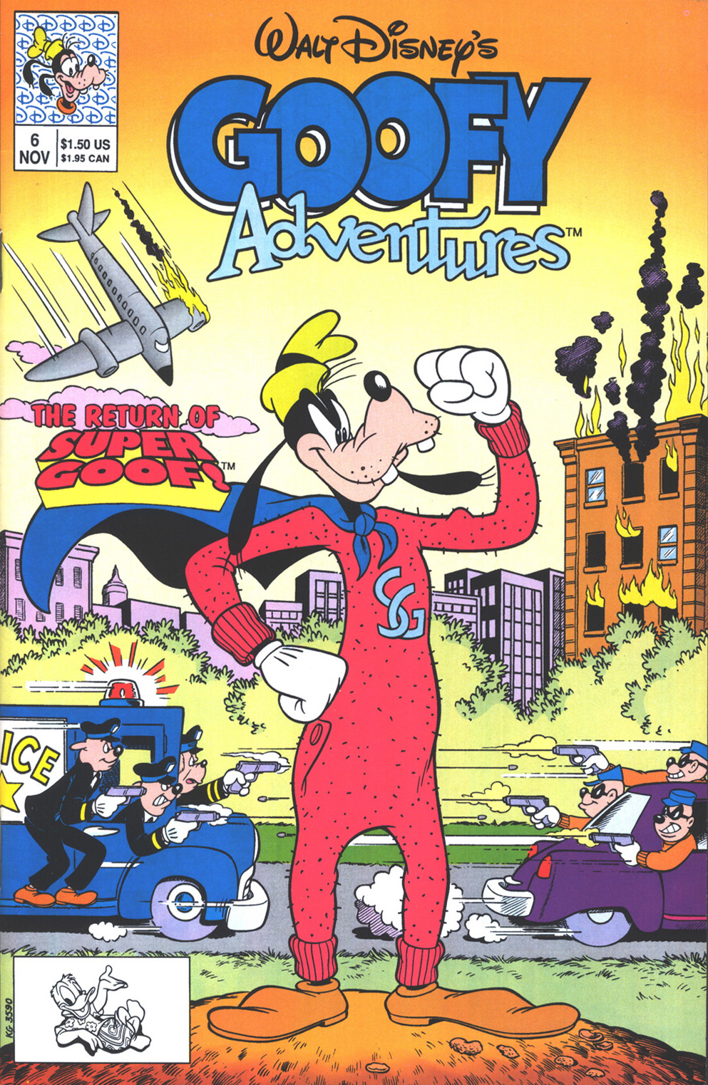 Read online Walt Disney's Goofy Adventures comic - Issue #6