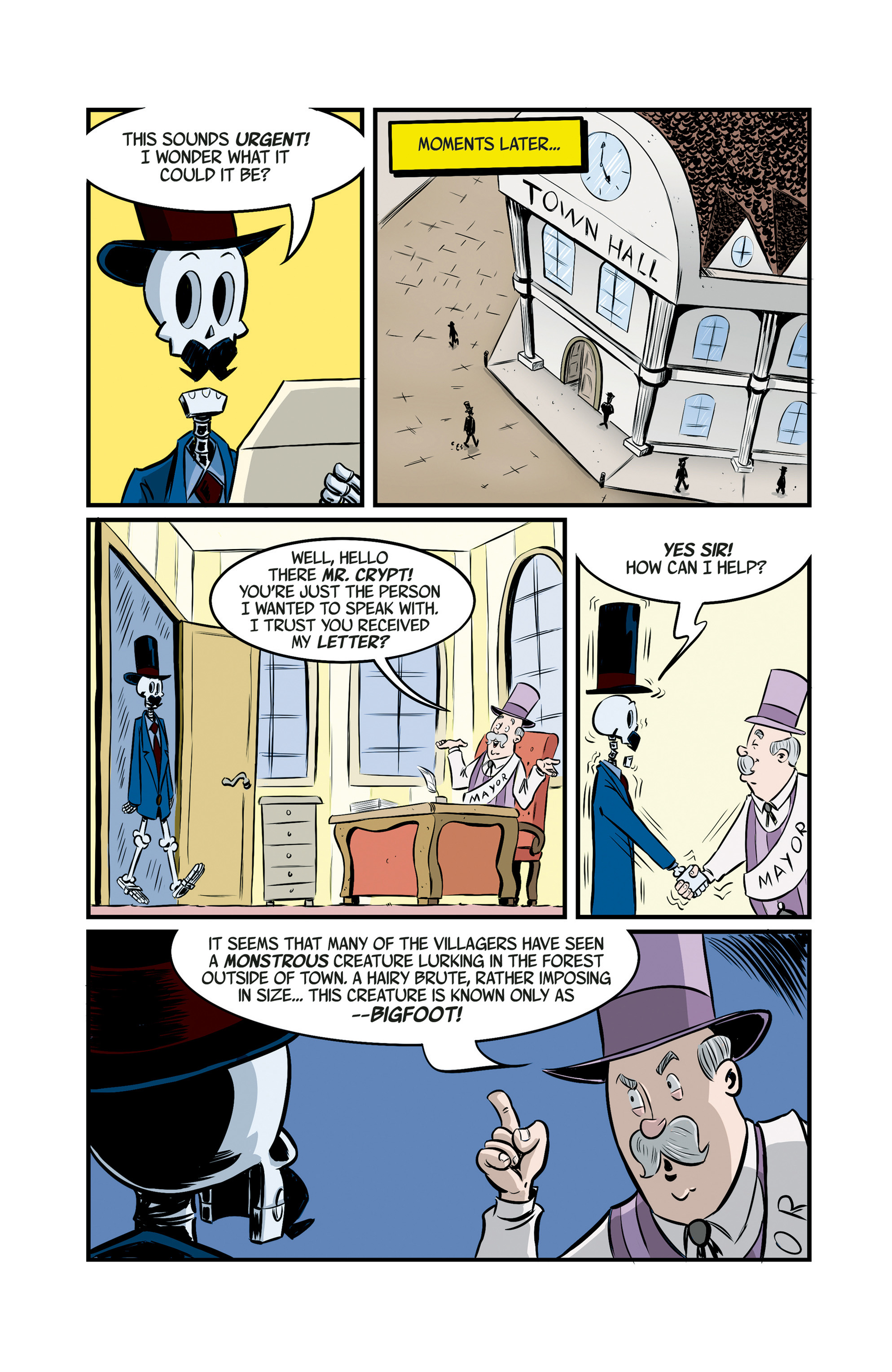 Read online The Adventures of Mr. Crypt and Baron Rat comic - Issue #1