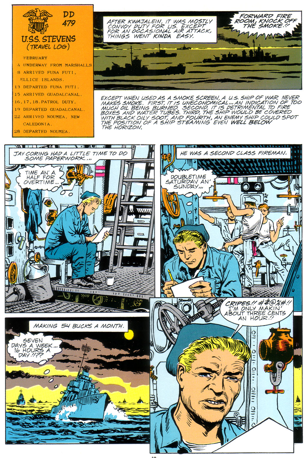 Read online Marvel Graphic Novel comic - Issue #48 - A Sailors Story ...
