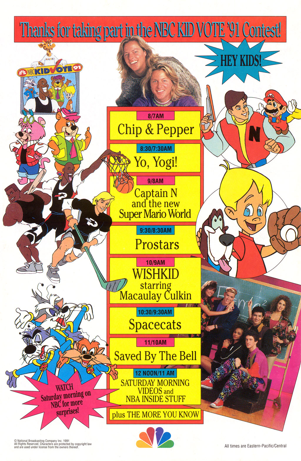 Read online NBC Saturday Morning Comics comic - Issue # Full