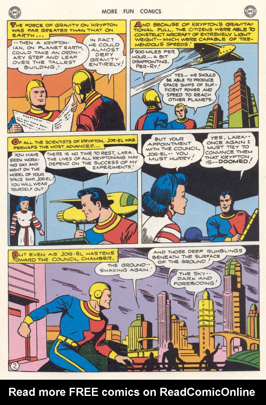 Read online More Fun Comics comic - Issue #101