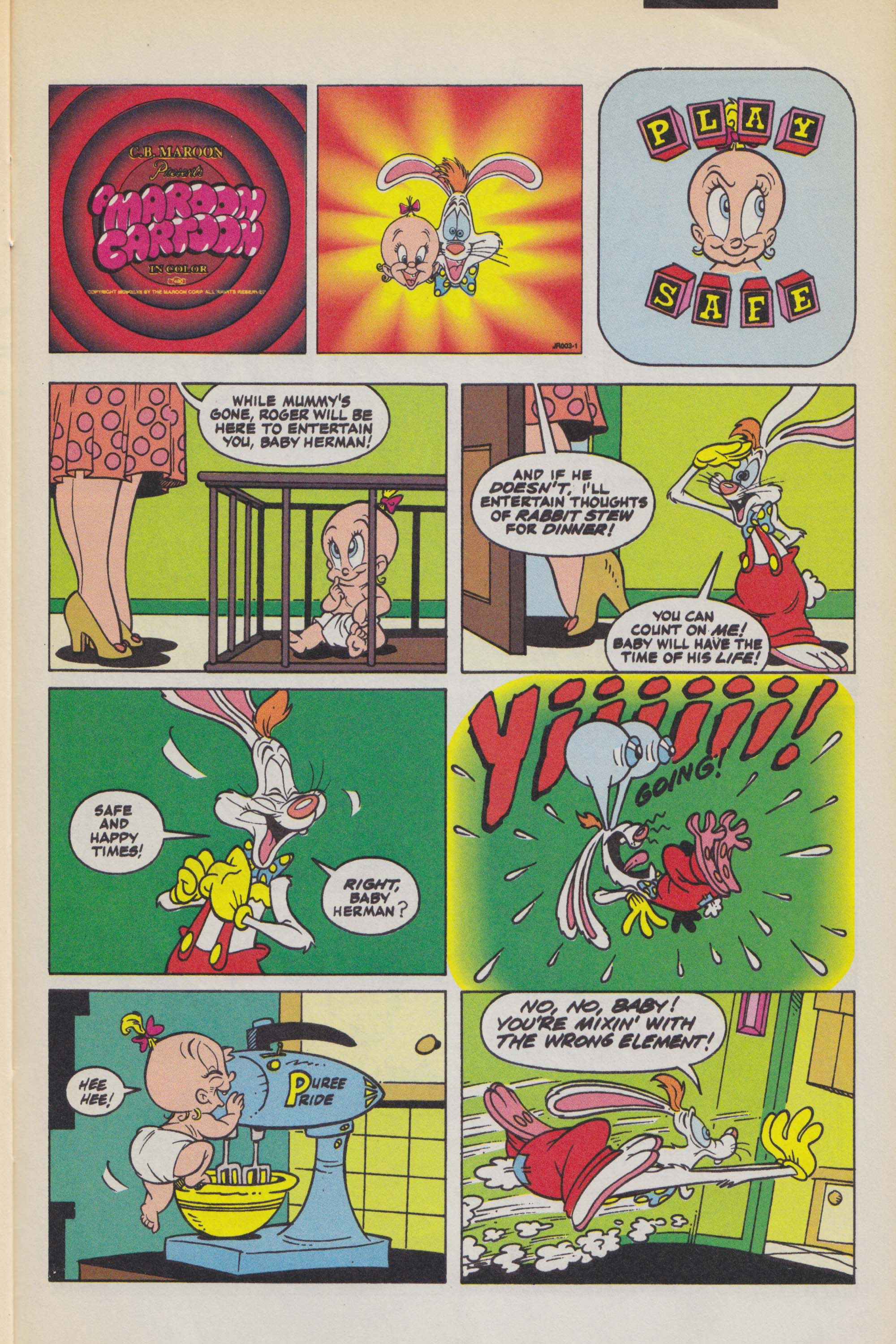 Read online Roger Rabbit comic - Issue #17