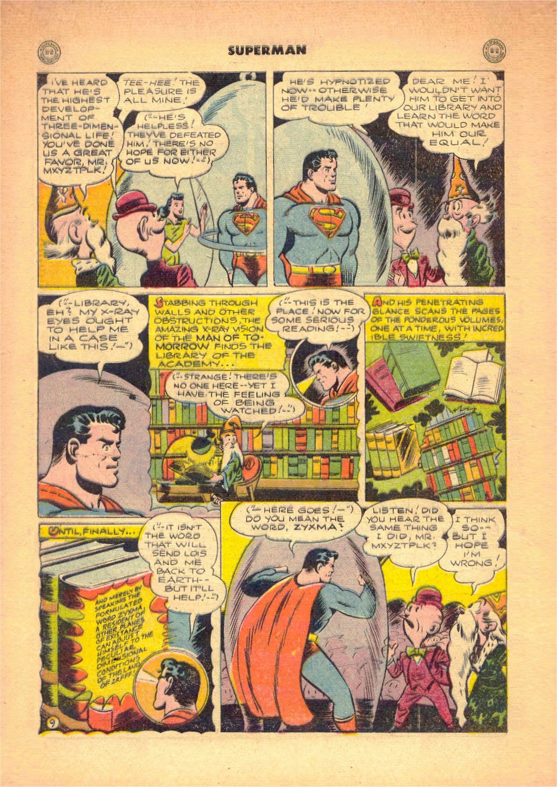 Read online Superman (1939) comic - Issue #33
