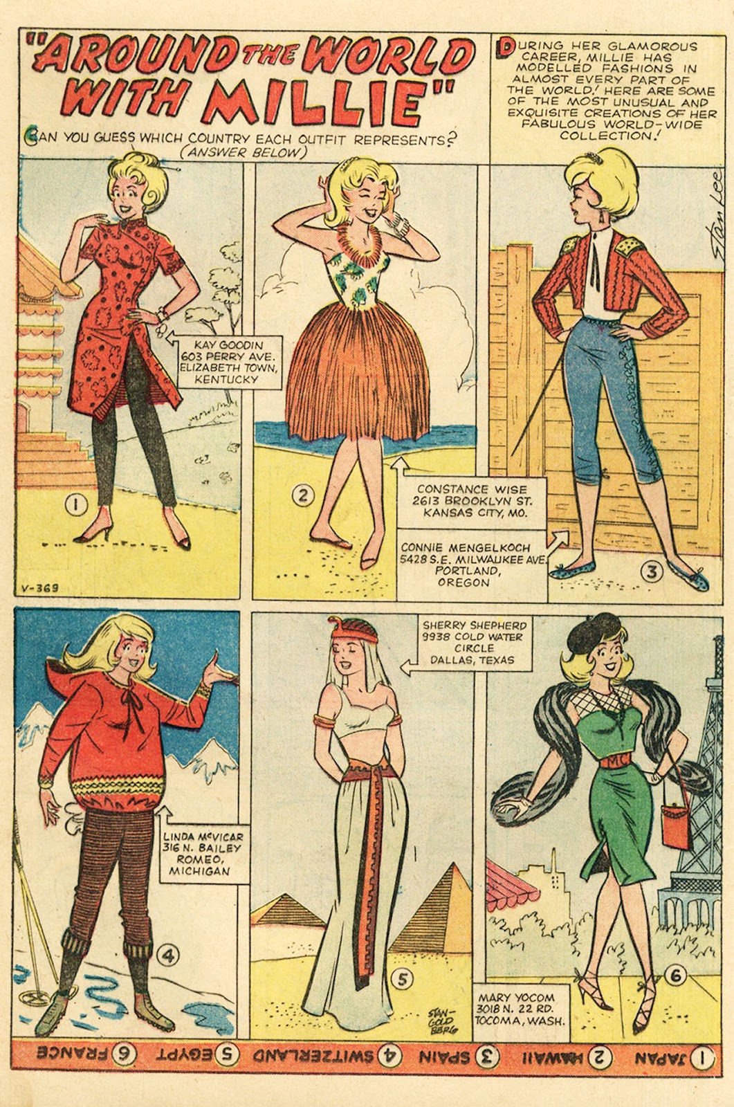 Read online Millie the Model comic - Issue #105