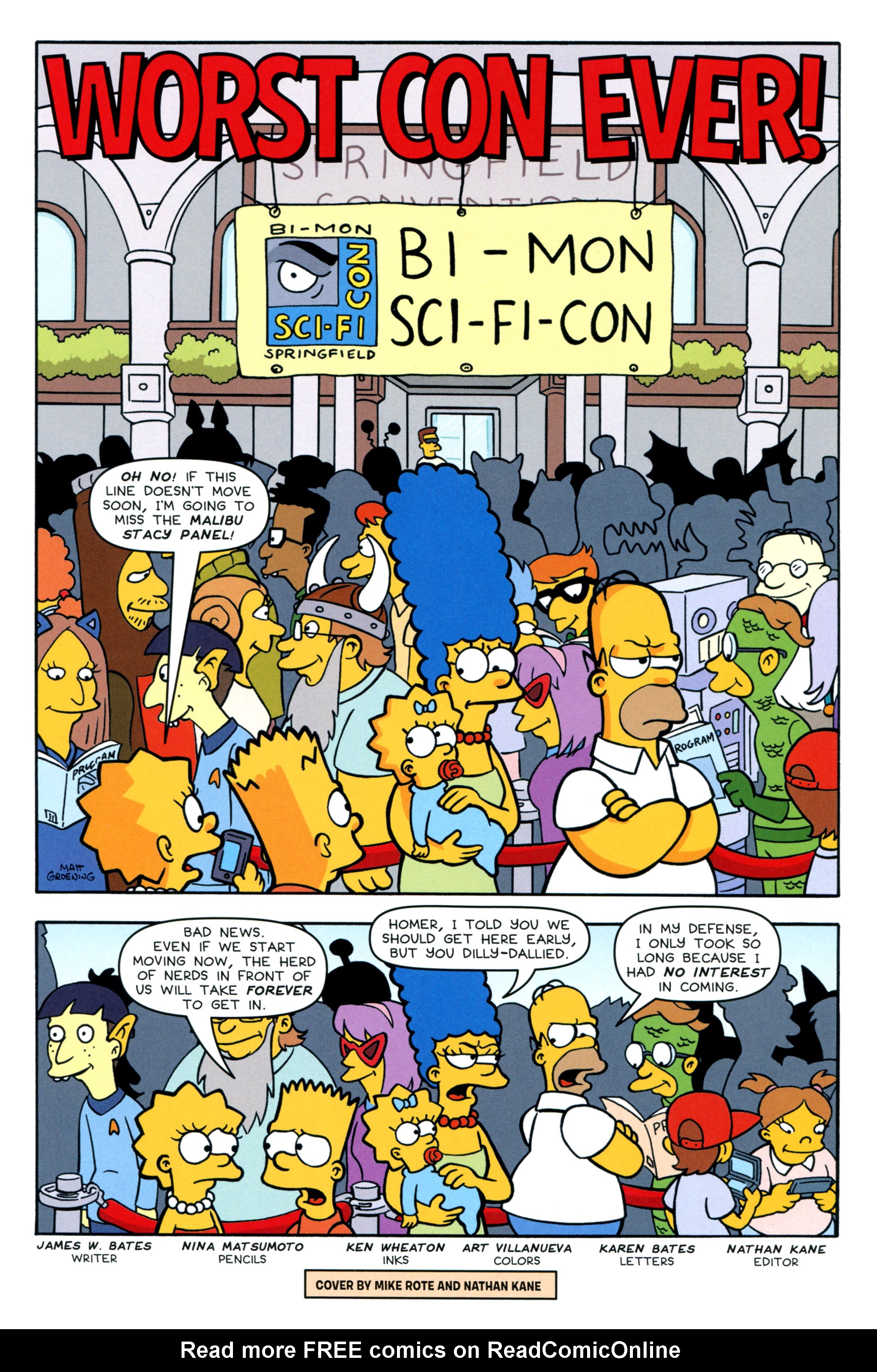 Read online Simpsons Comics comic - Issue #214
