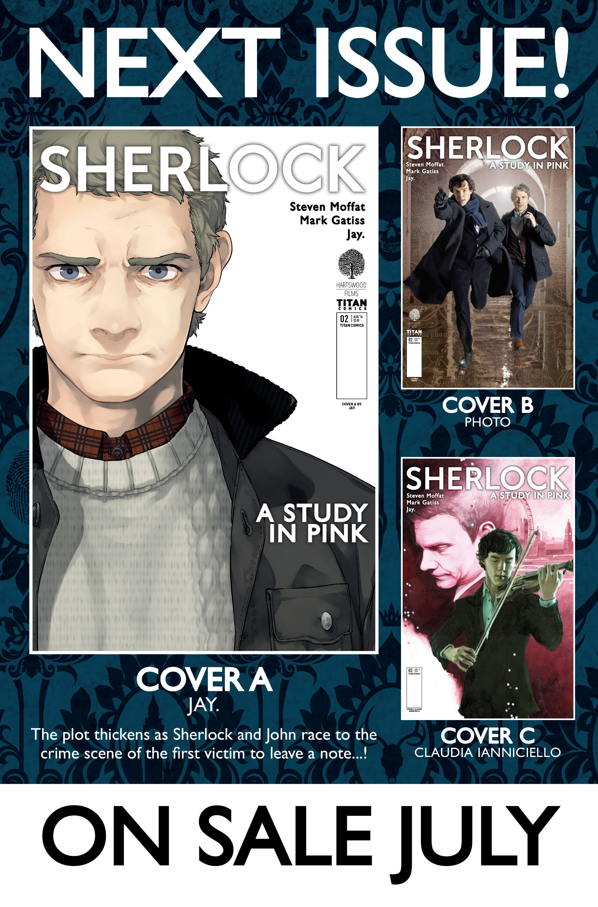 Read online Sherlock: A Study In Pink comic - Issue #1