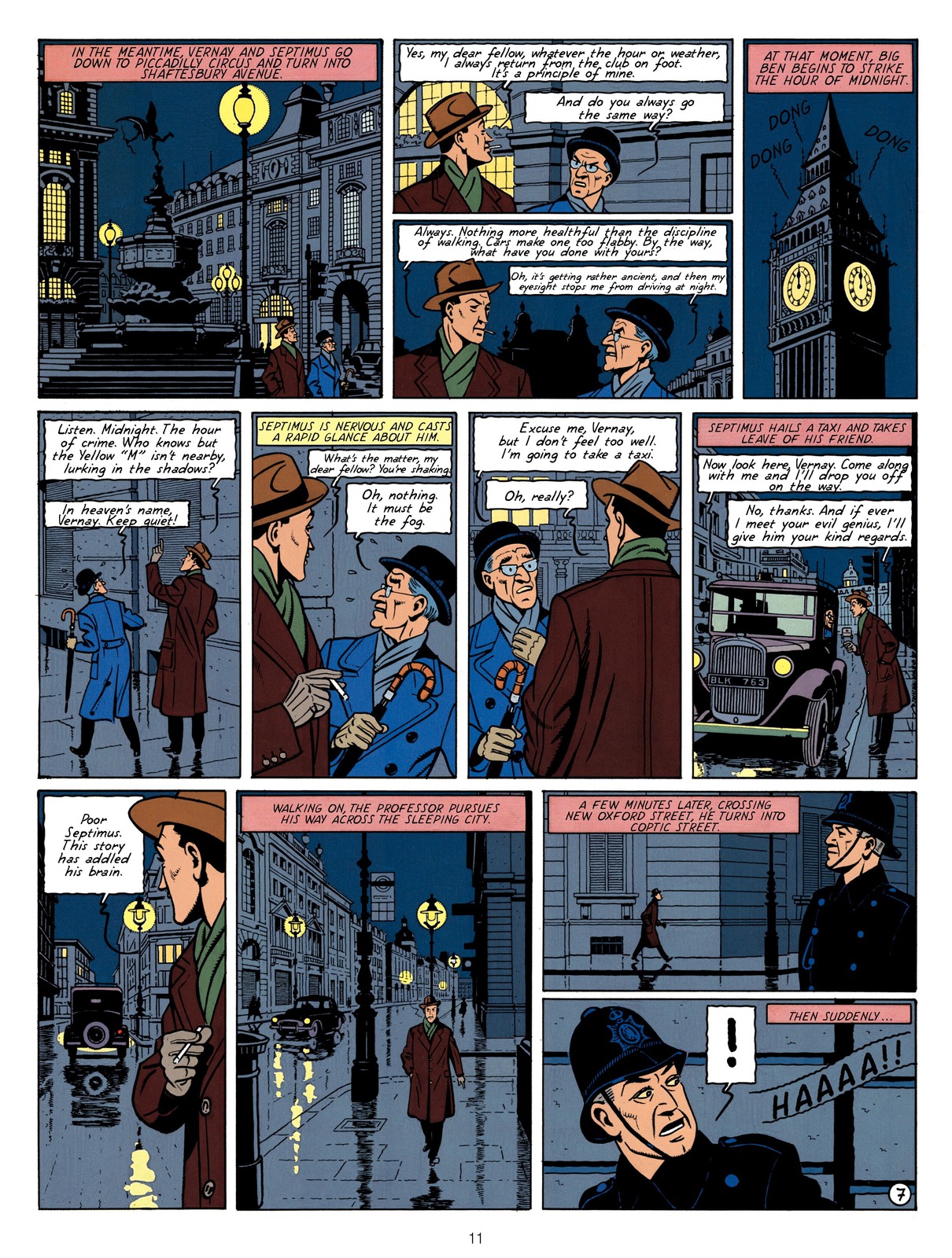 Read online Blake & Mortimer comic - Issue #1