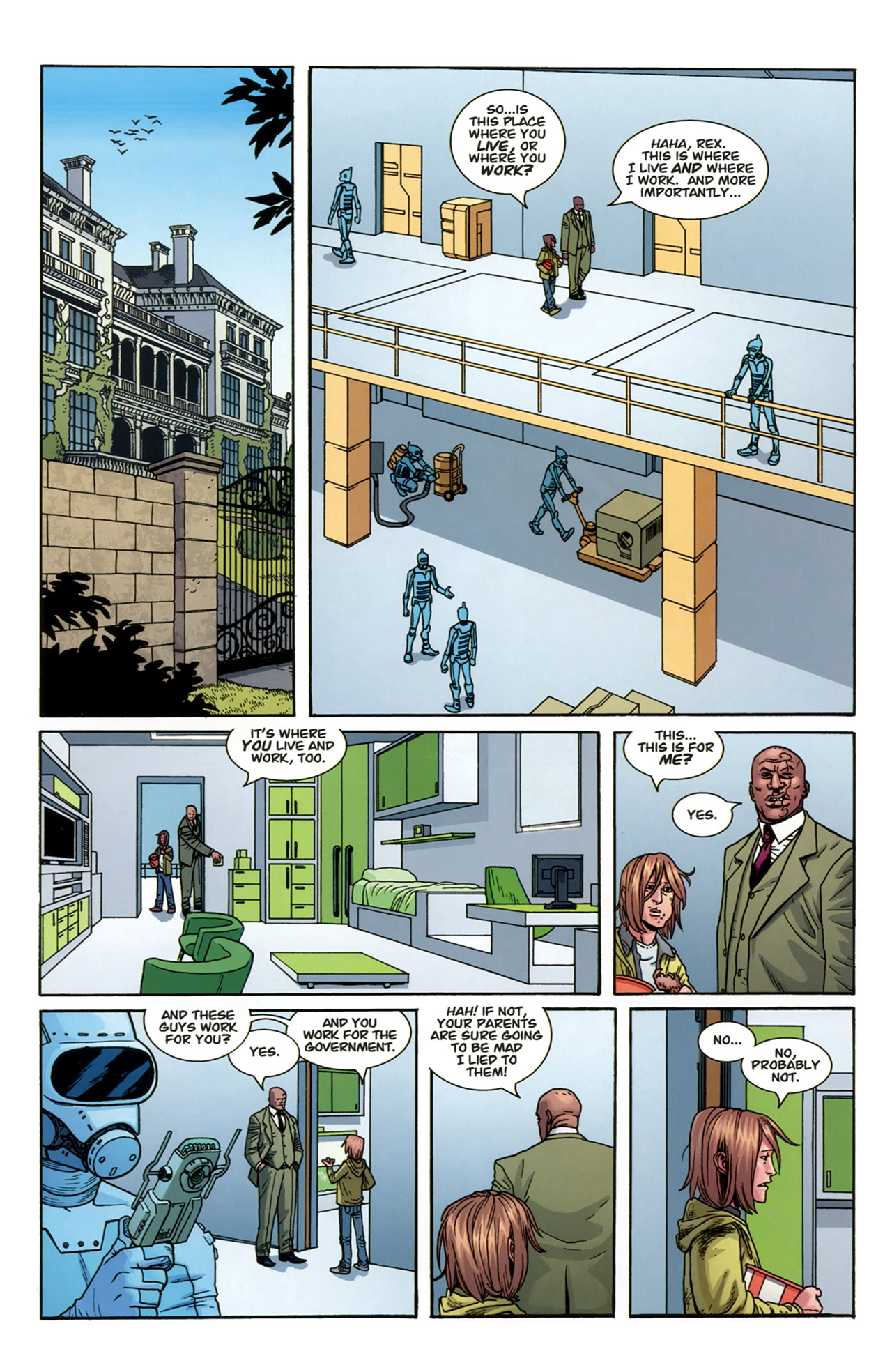 Read online Invincible Presents: Atom Eve & Rex Splode comic - Issue #1