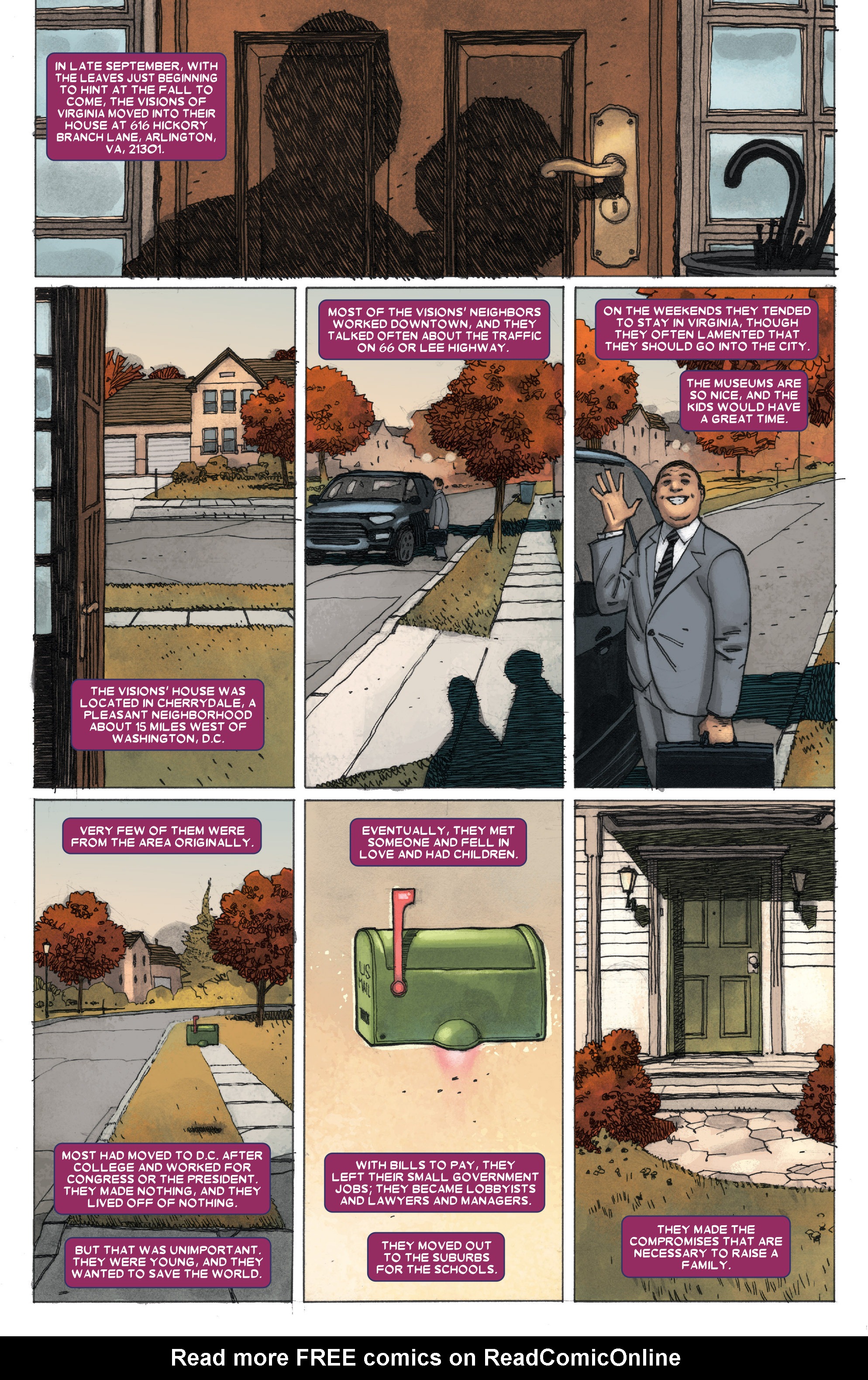 Read online Vision comic - Issue #1