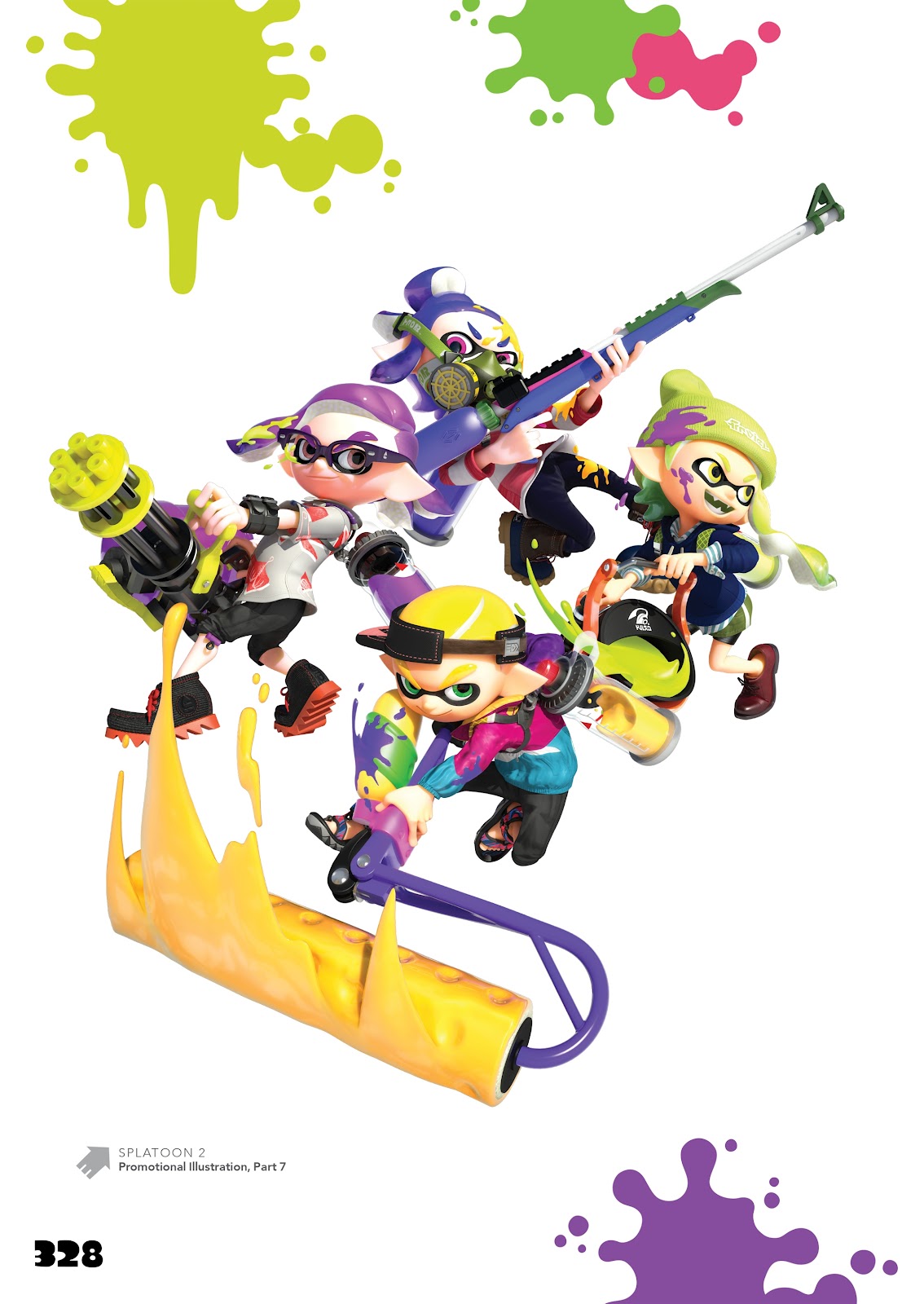 Read online The Art of Splatoon comic - Issue # TPB (Part 3)