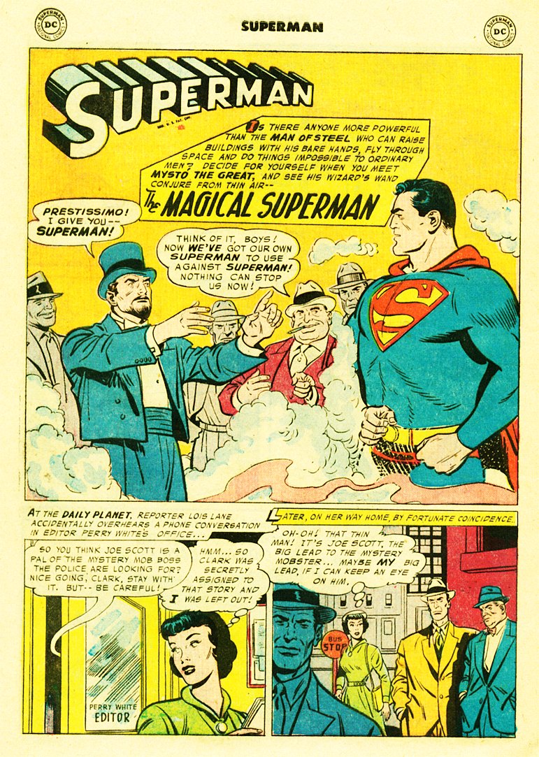 Read online Superman (1939) comic - Issue #111