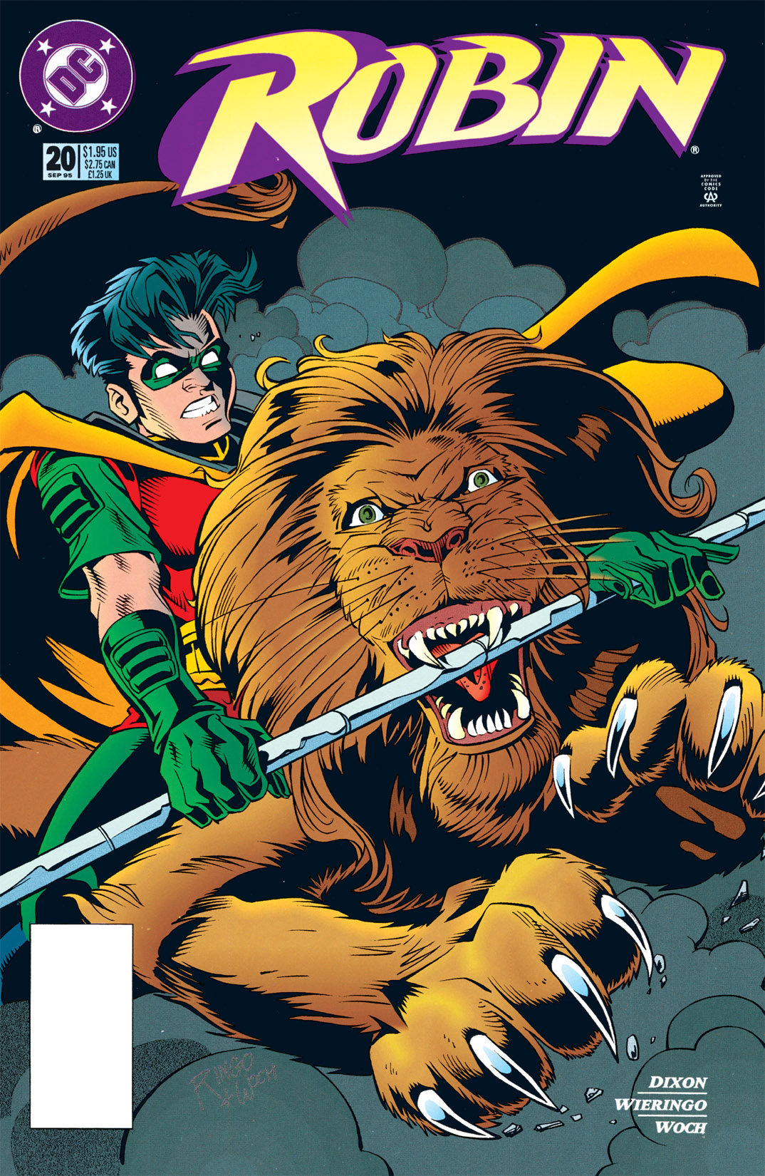 Read online Robin (1993) comic - Issue #20