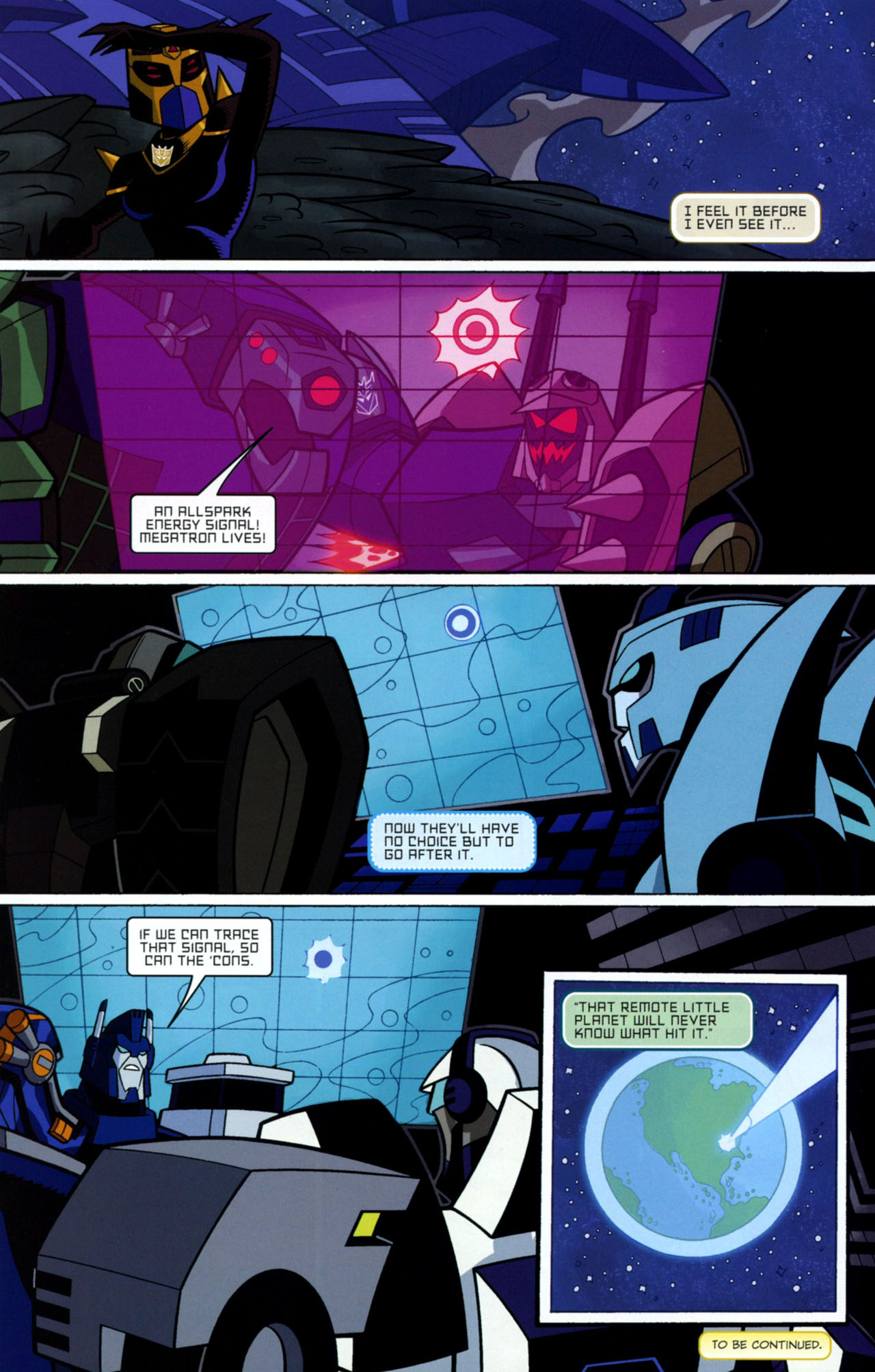 Read online Transformers Animated: The Arrival comic - Issue #1