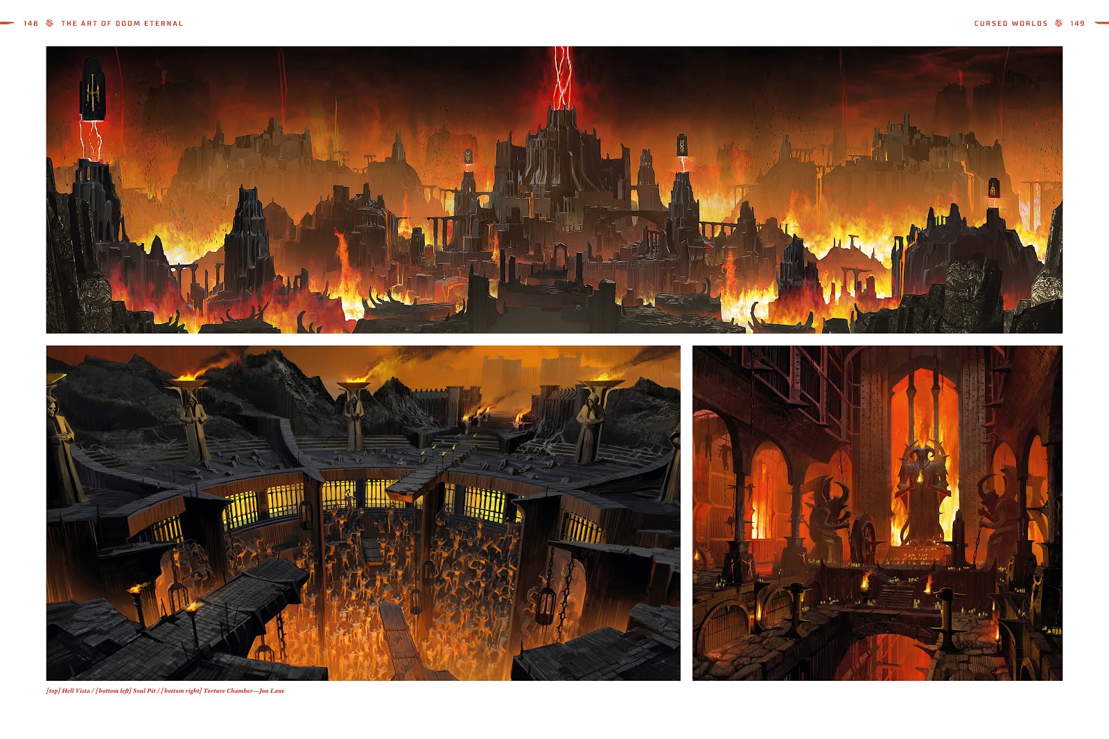 Read online The Art of DOOM Eternal comic - Issue # TPB (Part 2)