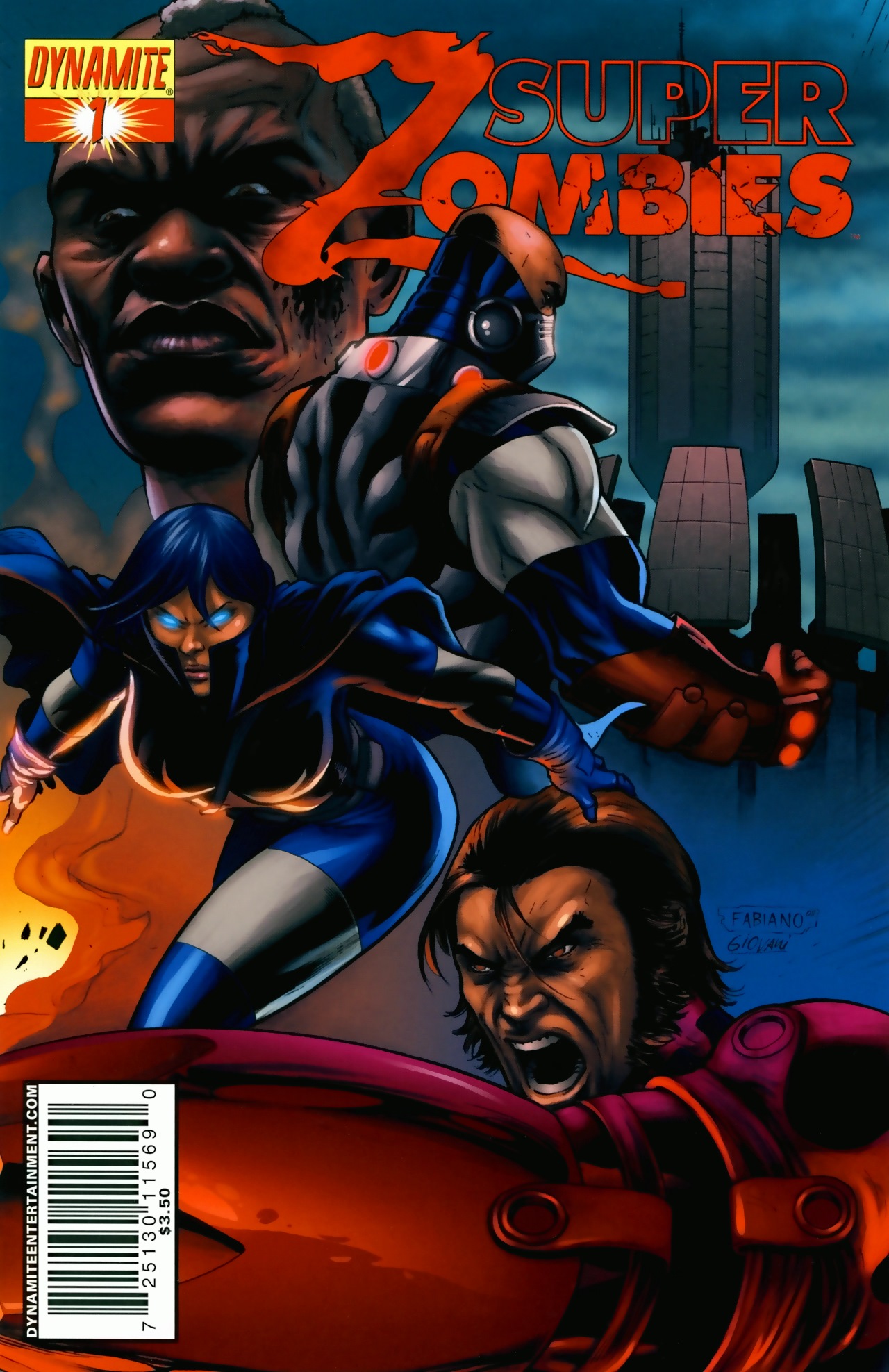 Read online Super Zombies comic - Issue #1