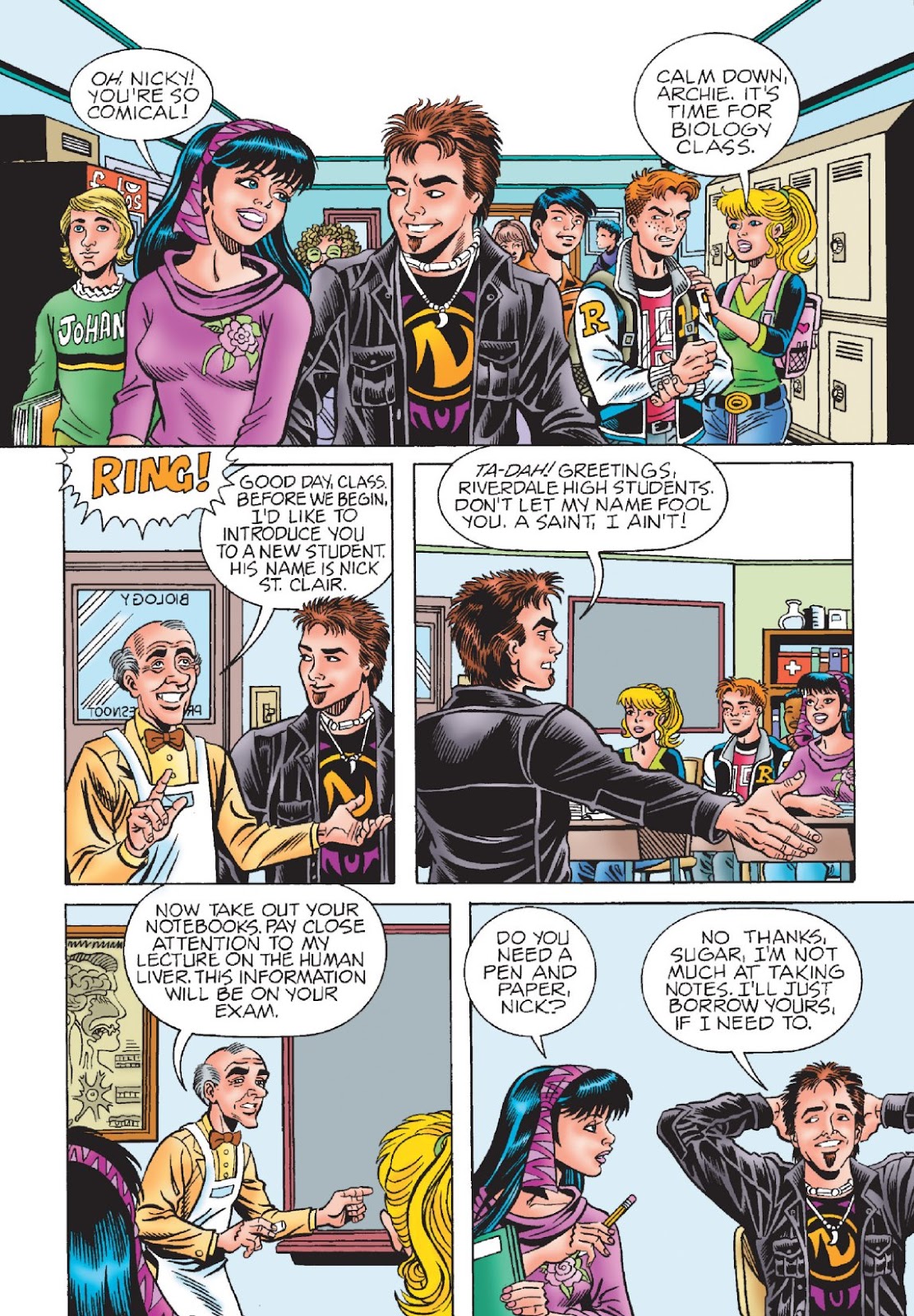 Read online Archie's New Look Series comic - Issue #1