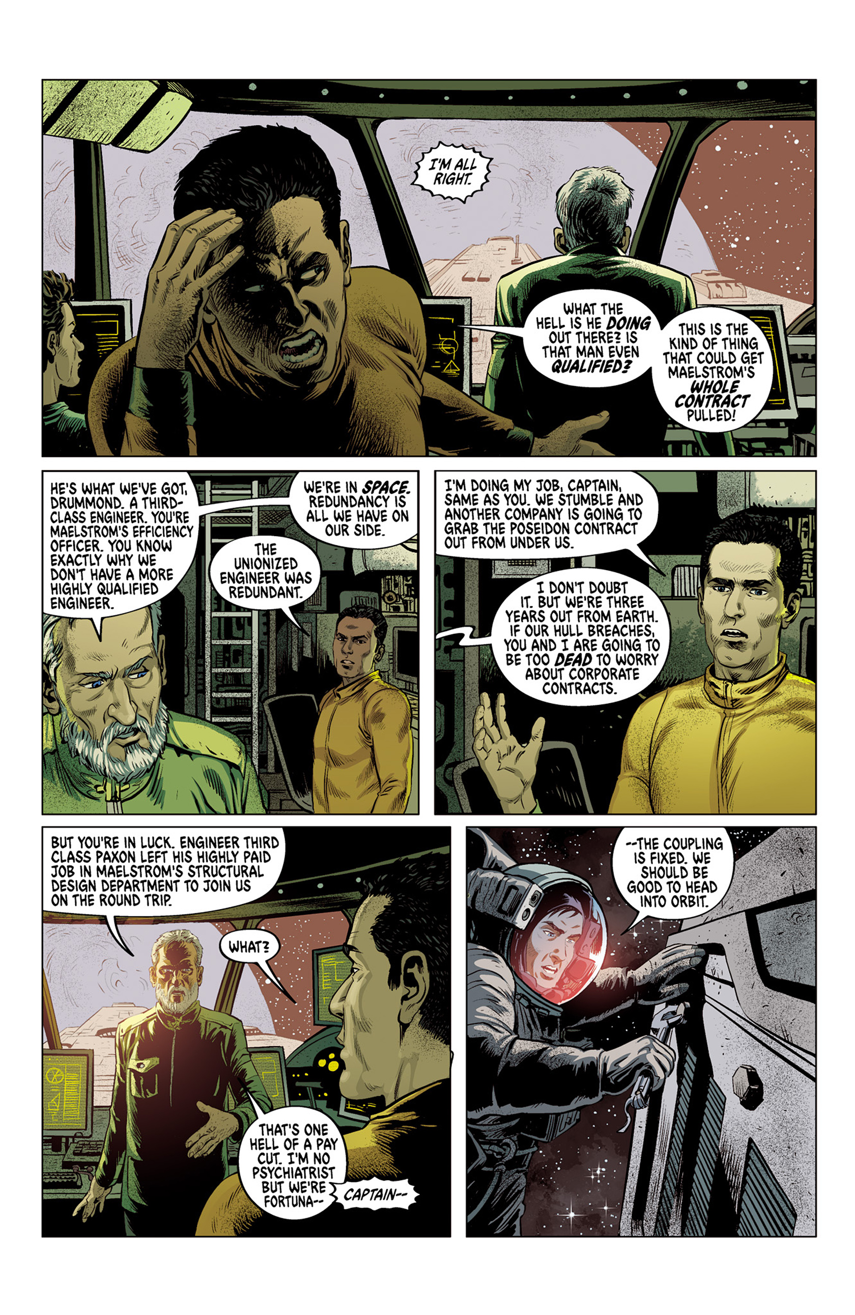 Read online Deep Gravity comic - Issue #1