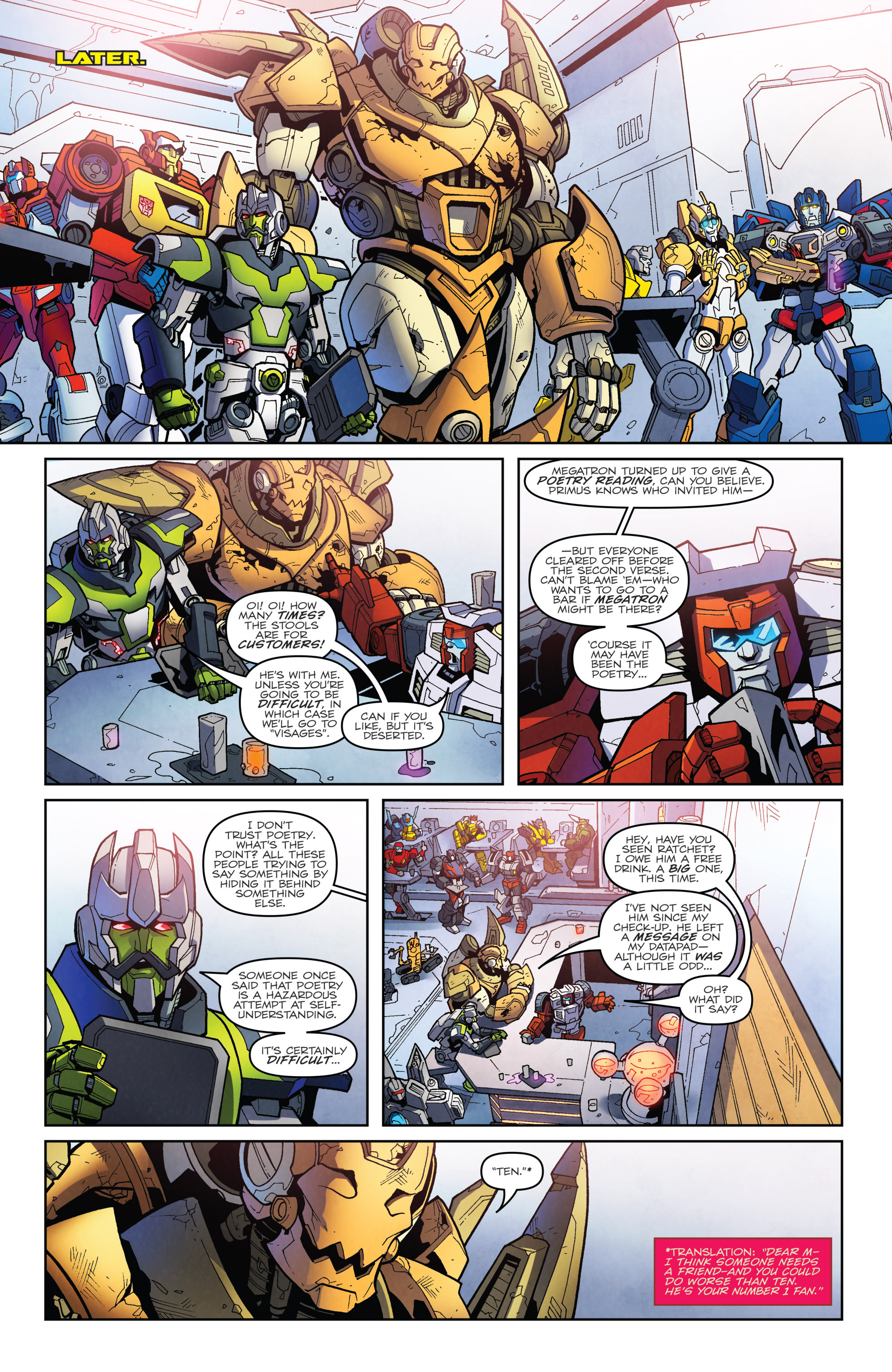 Read online The Transformers: More Than Meets The Eye comic - Issue #40