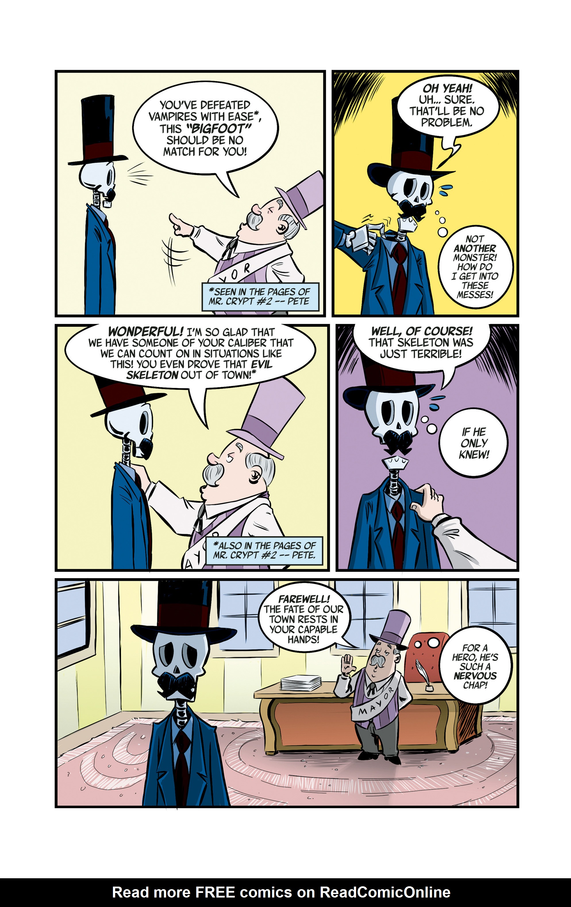 Read online The Adventures of Mr. Crypt and Baron Rat comic - Issue #1