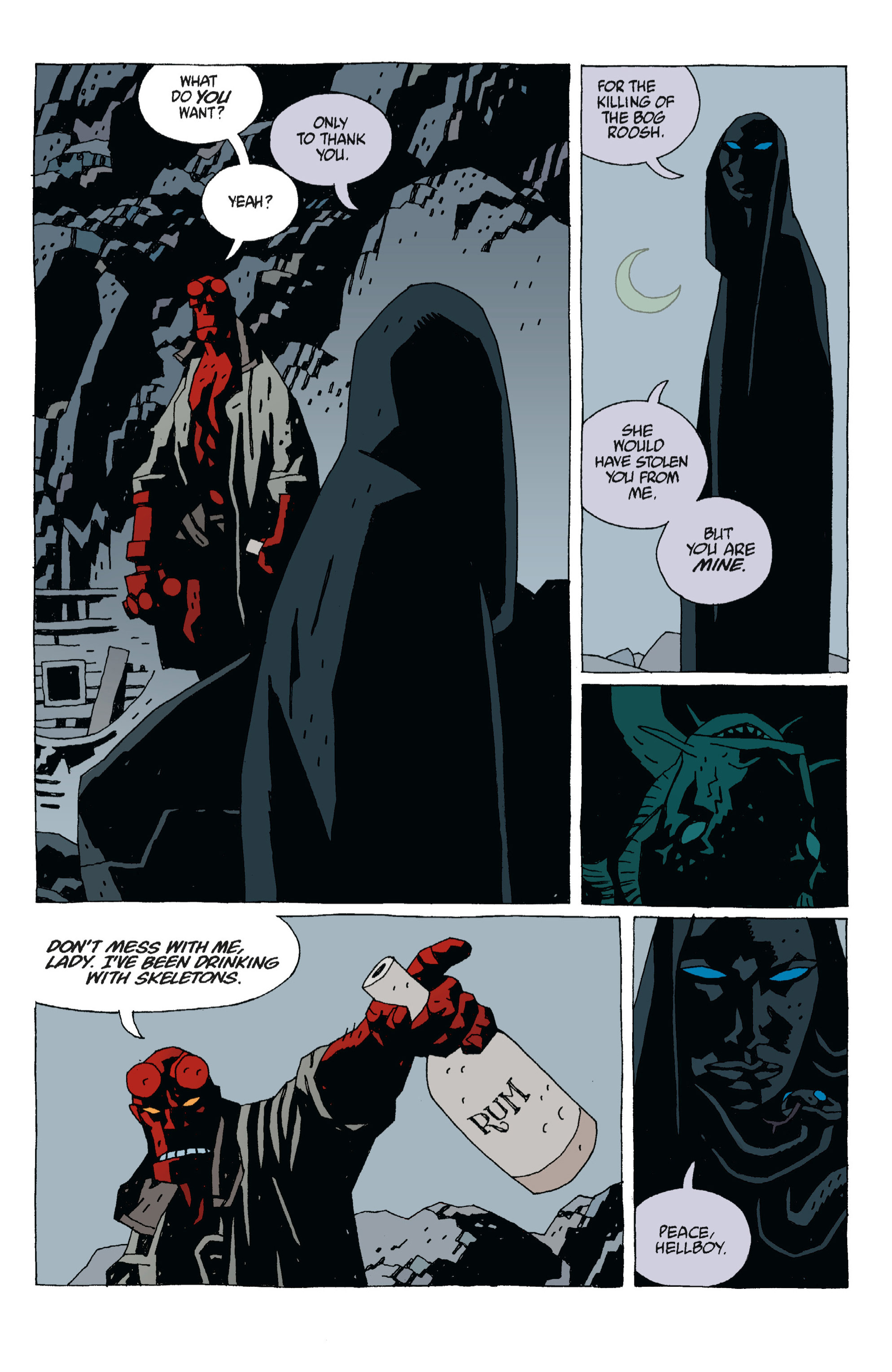 Read online Hellboy comic - Issue #6