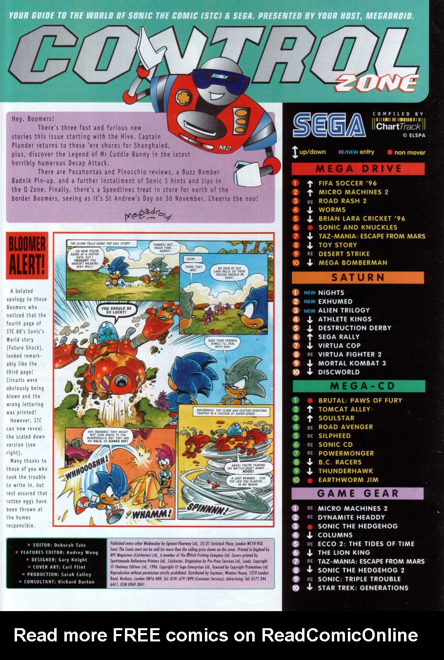 Read online Sonic the Comic comic - Issue #91