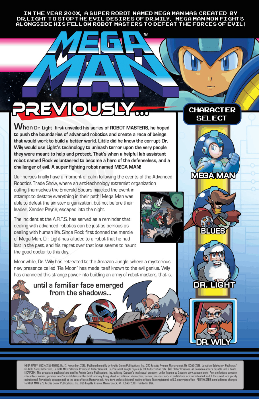 Read online Mega Man comic - Issue #17