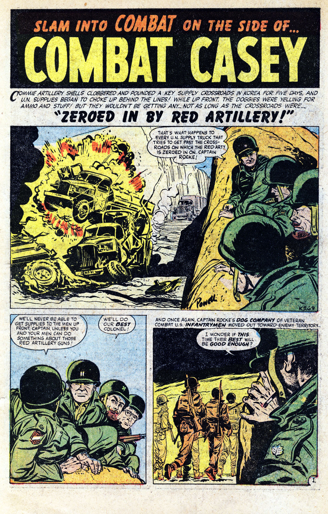 Read online Combat Casey comic - Issue #30