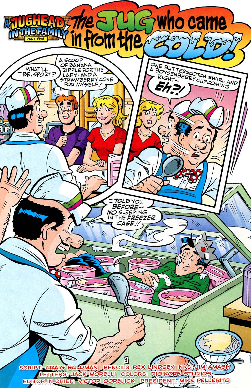 Read online Archie's Pal Jughead Comics comic - Issue #211