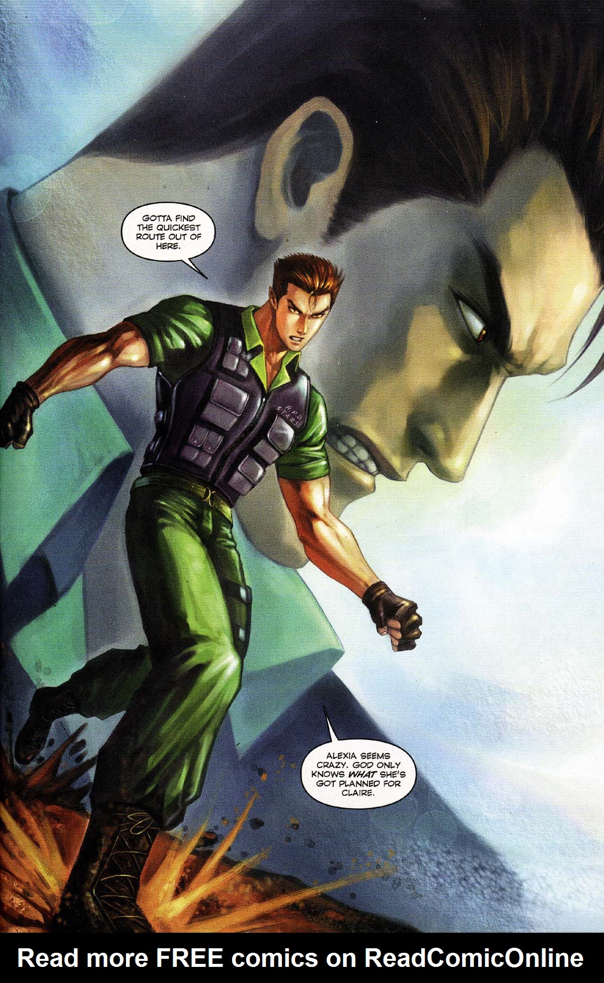 Resident Evil Code Veronica Issue 4 | Read Resident Evil Code Veronica ...