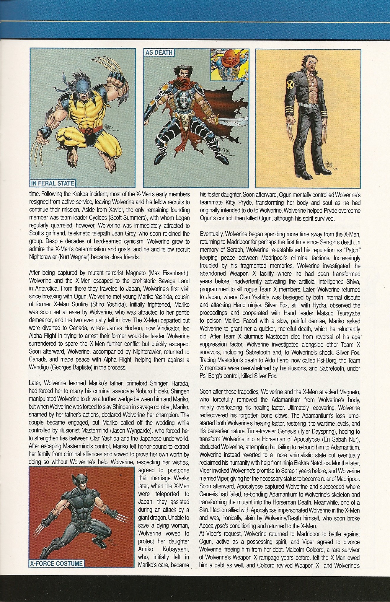 Read online Wolverine: Weapon X Files comic - Issue # TPB