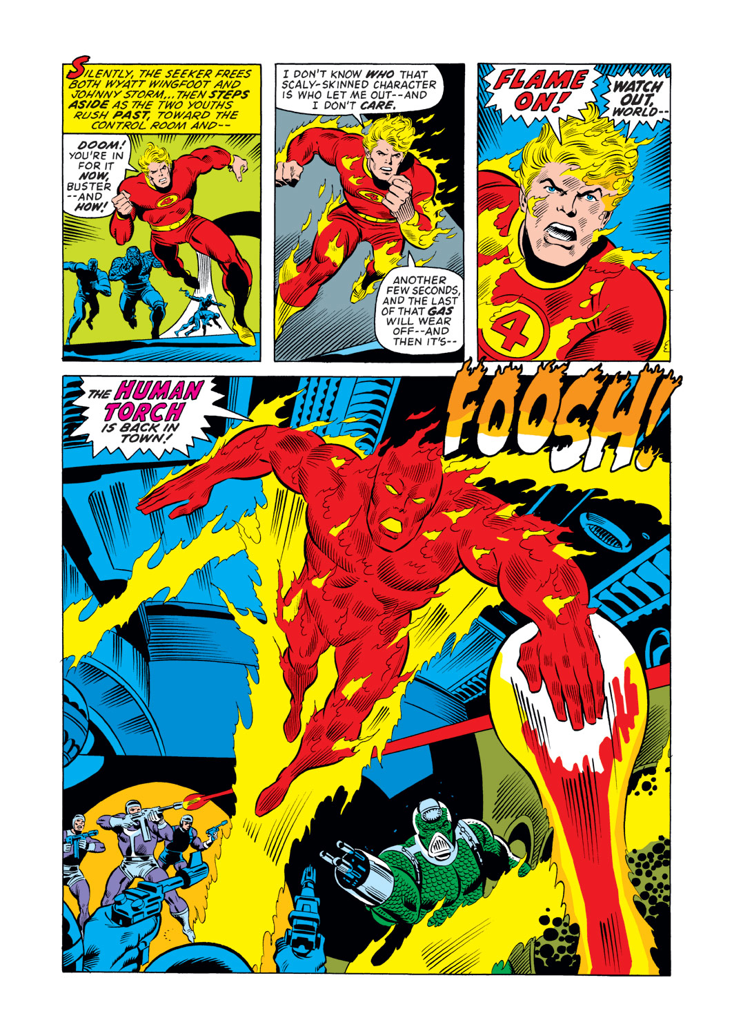 Read online Fantastic Four (1961) comic - Issue #144 Read online Fantastic Four (1961) comic - Issue #144