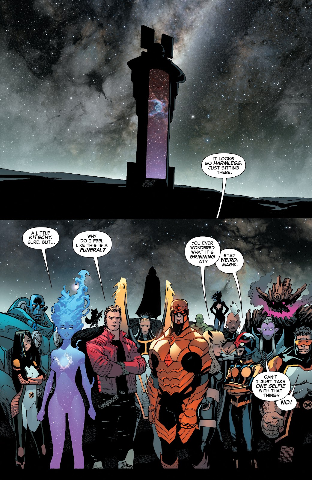 Read online Guardians of the Galaxy and X-Men: The Black Vortex comic ...